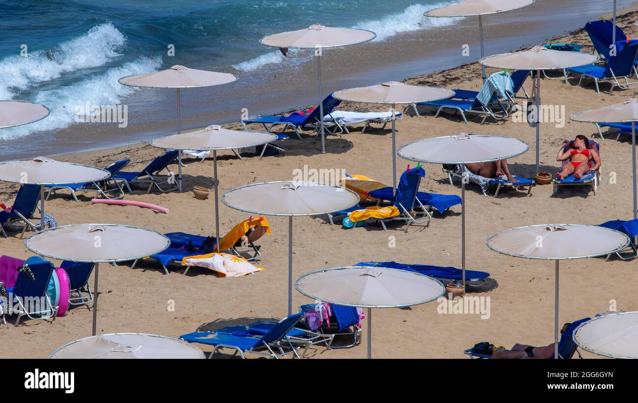 Malia greece hi-res stock photography and images - Alamy