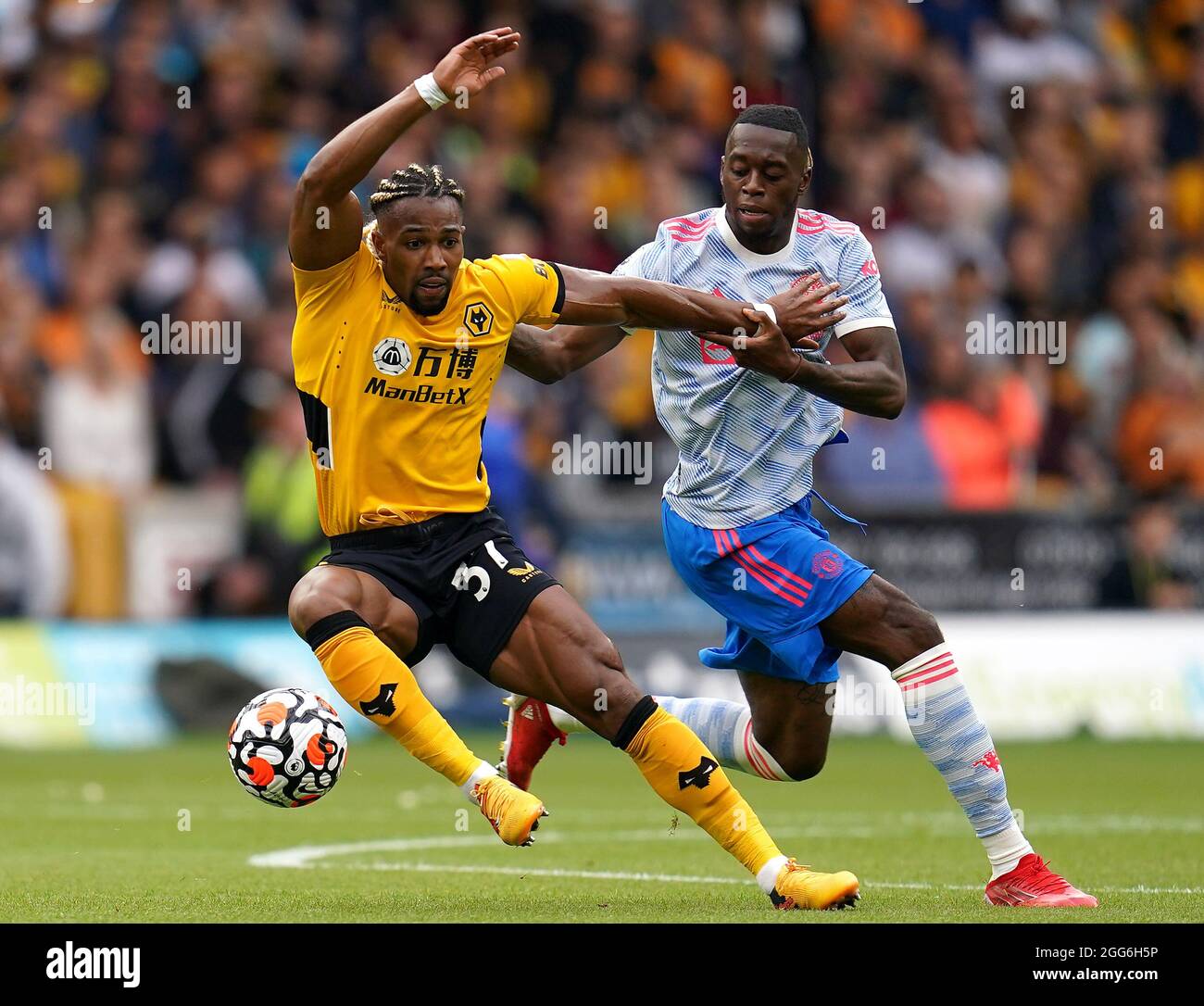 Aaron wan bissaka adama traore hi-res stock photography and images - Alamy