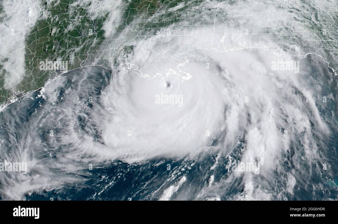 Hurricane katrina landfall nasa hi-res stock photography and images - Alamy