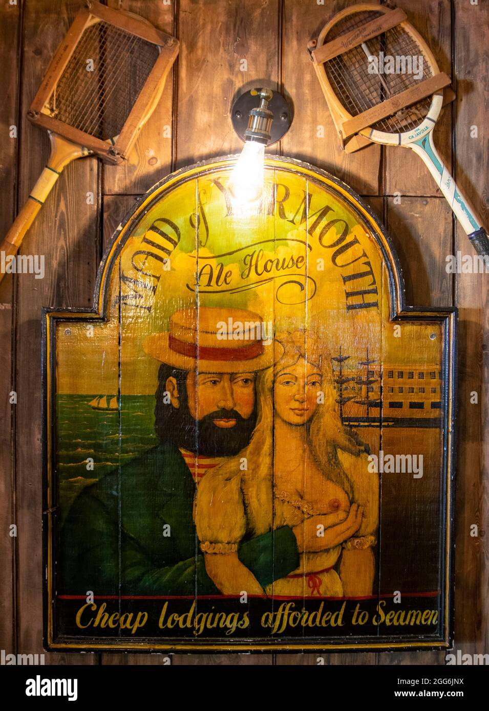 Vintage pub advert hi-res stock photography and images - Alamy