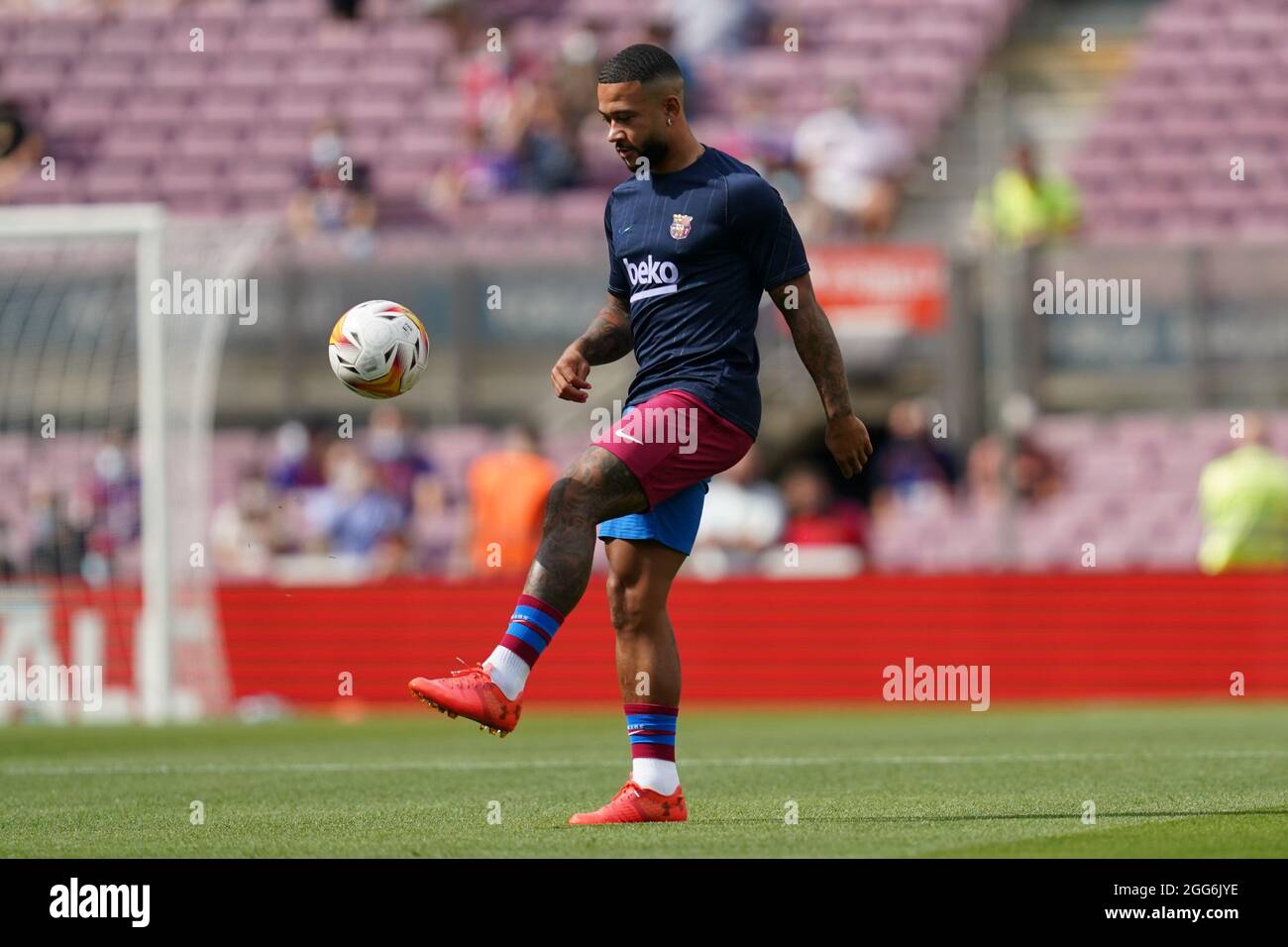 Memphis Depay of FC Barcelona during the La Liga match between FC ...