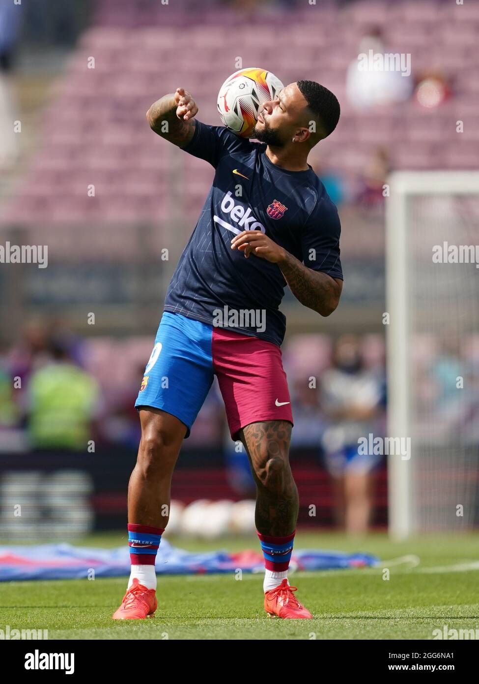 Memphis Depay of FC Barcelona during the La Liga match between FC ...