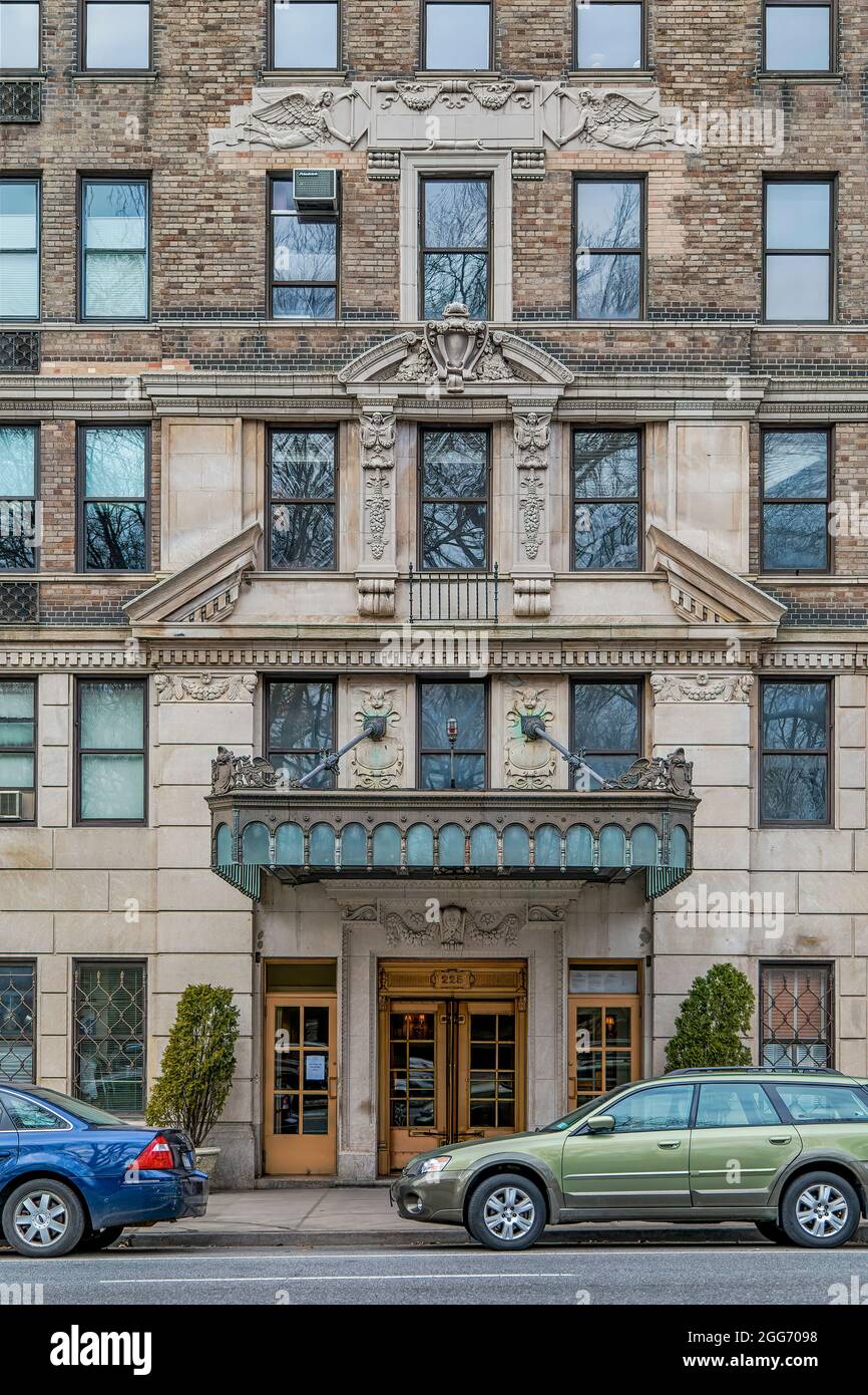 225 Central Park West, Alden, was designed by Emery Roth in neo ...