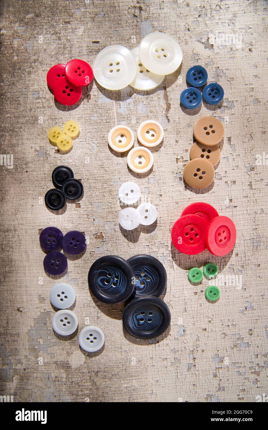 Basic facts and essential to the profession of the tailor Stock Photo ...