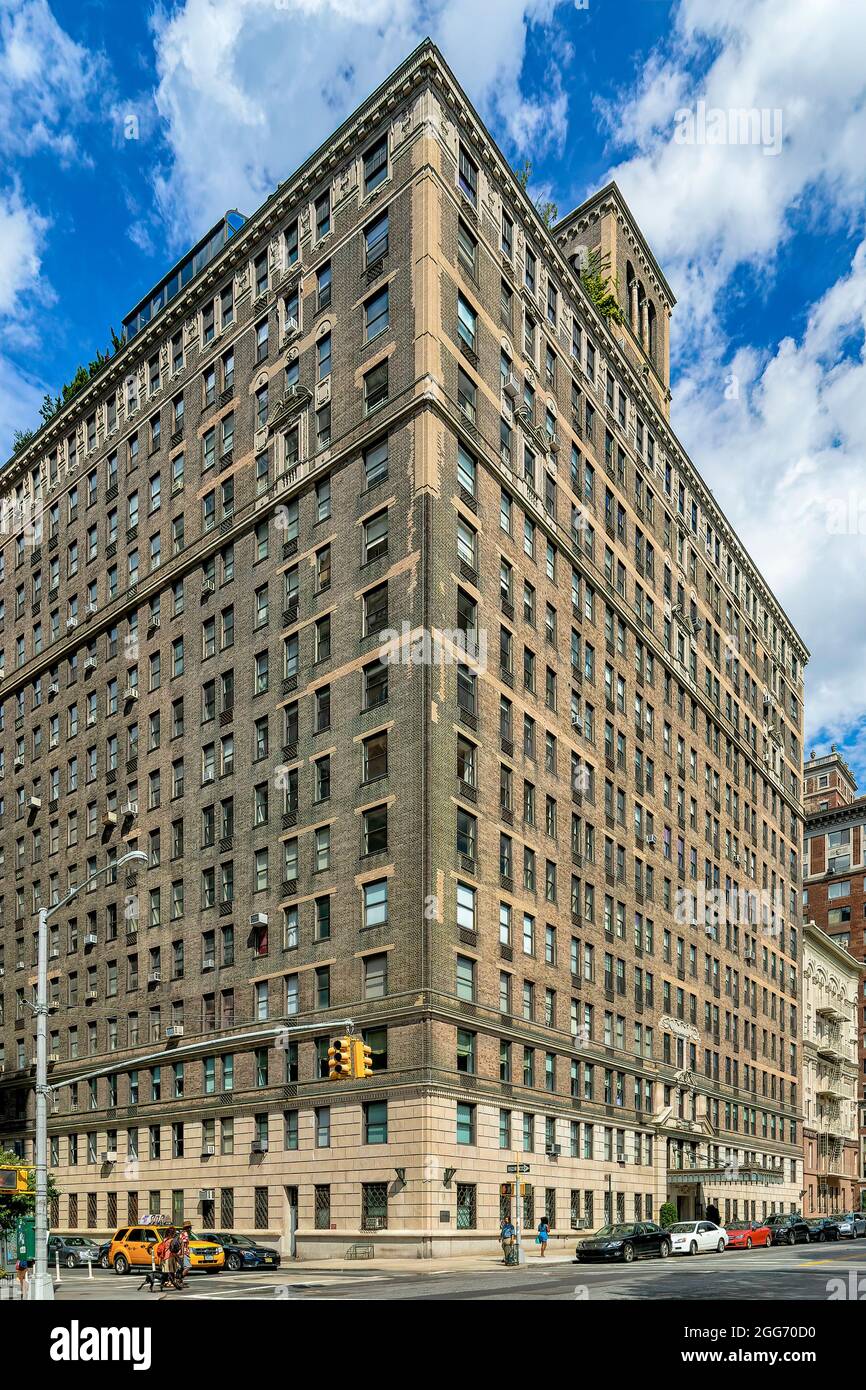 225 Central Park West, Alden, was designed by Emery Roth in neo ...