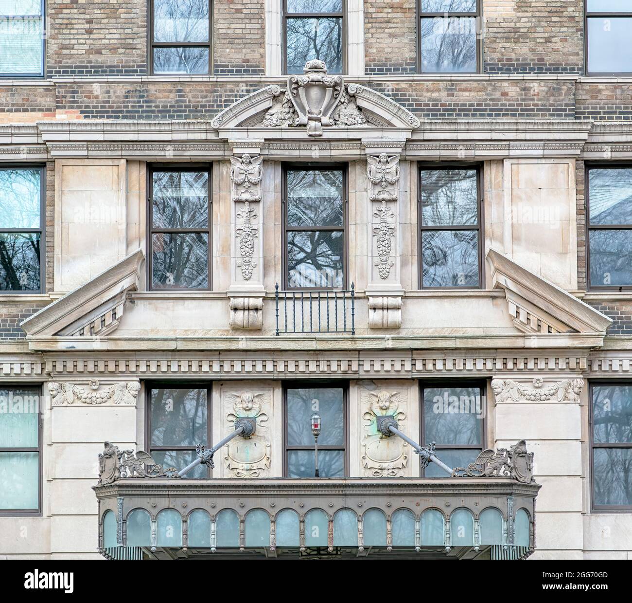225 Central Park West, Alden, was designed by Emery Roth in neo ...