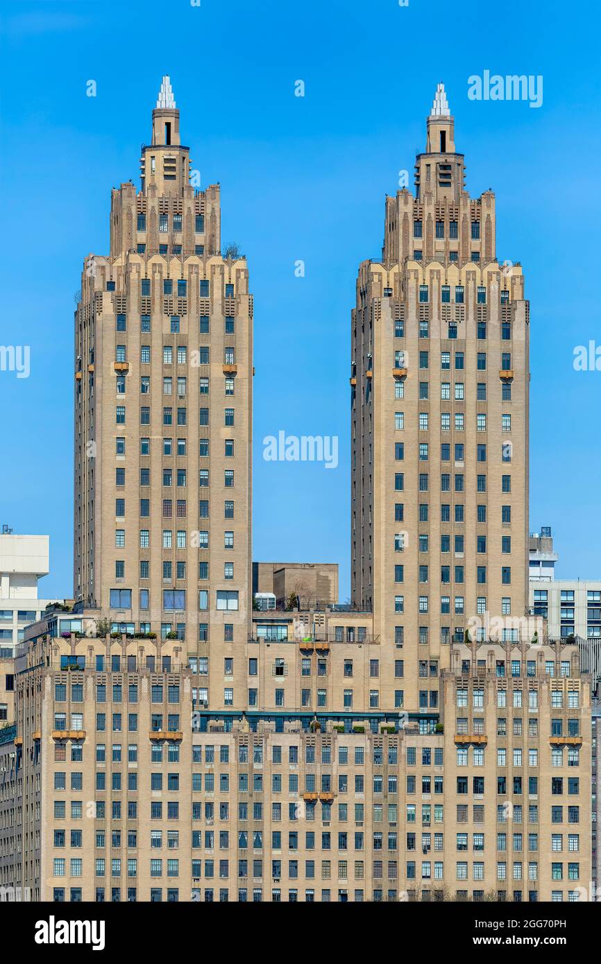 300 Central Park West, Eldorado, was designed by Emery Roth in ...