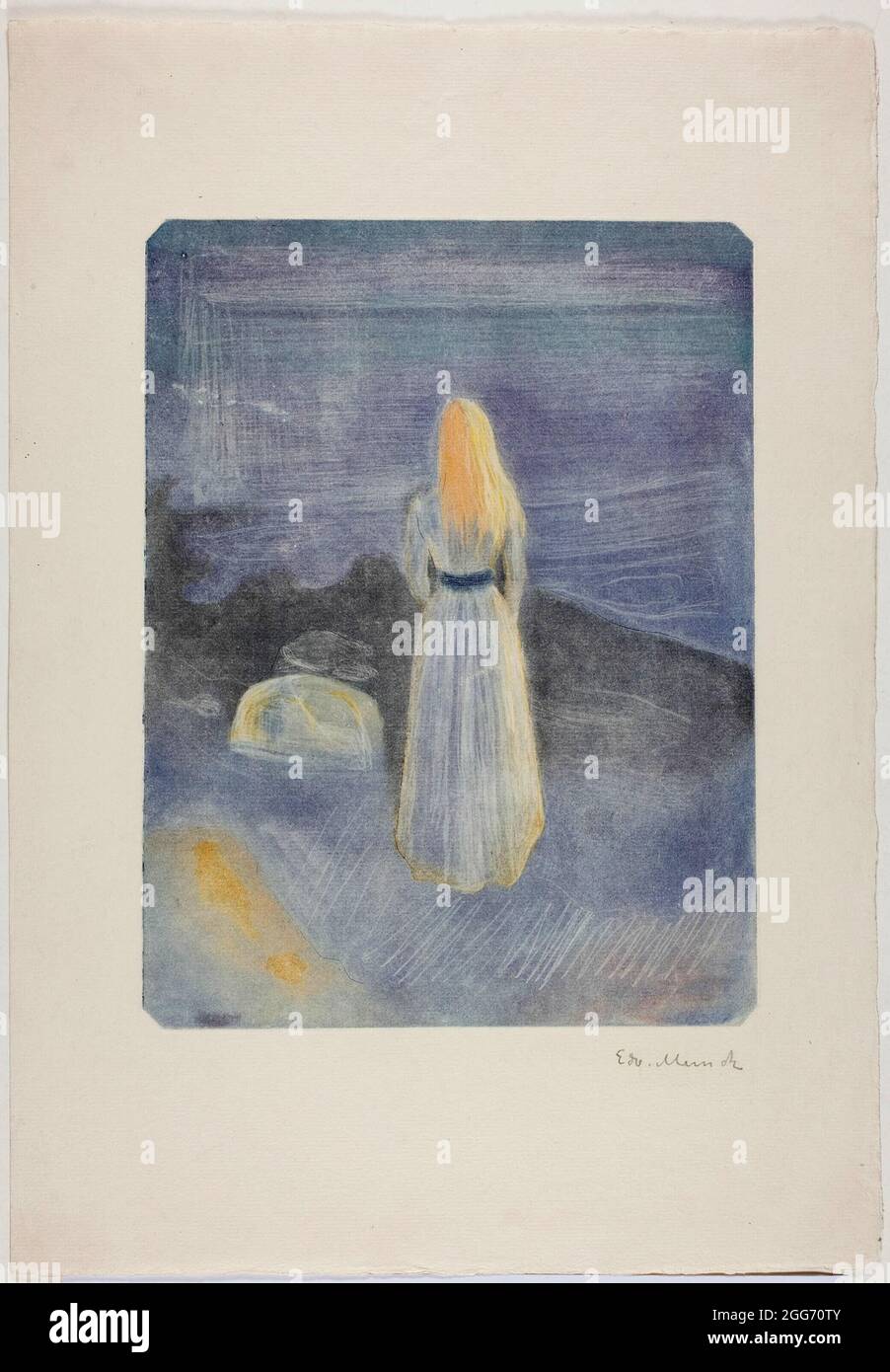 Edvard munch artwork hi-res stock photography and images - Alamy