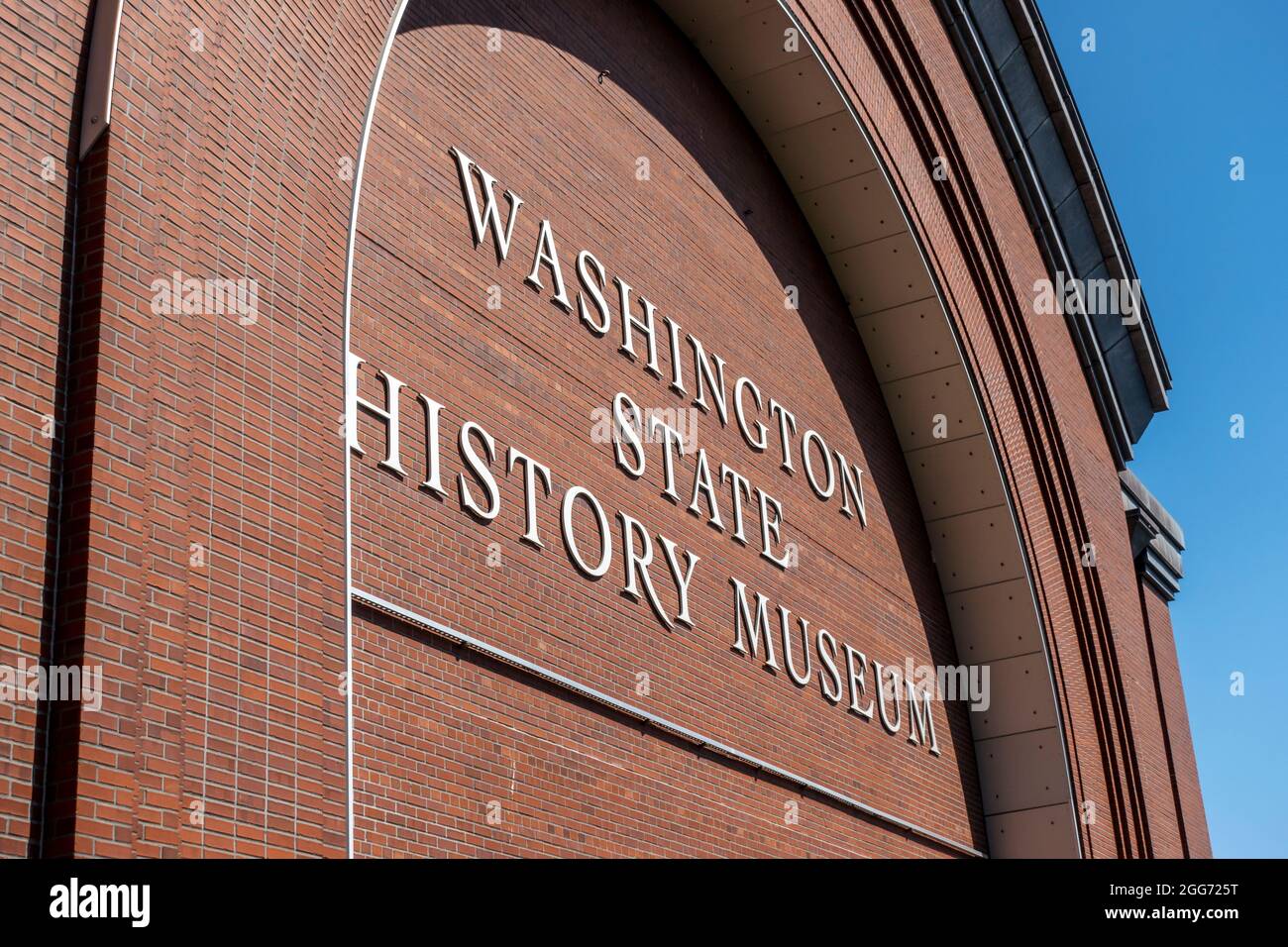 Tacoma, WA USA - circa August 2021: View of the exterior of the ...