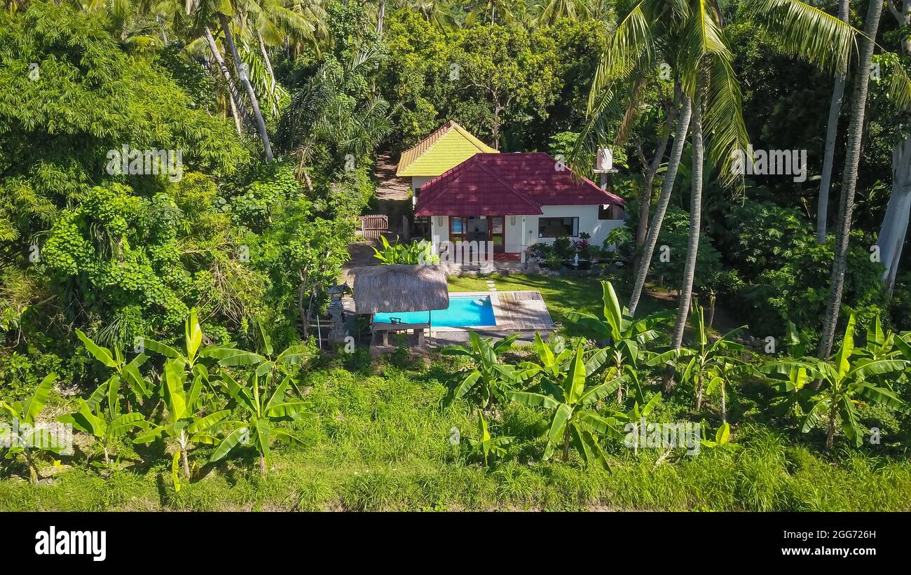 Japan aerial view rice field hi-res stock photography and images - Alamy