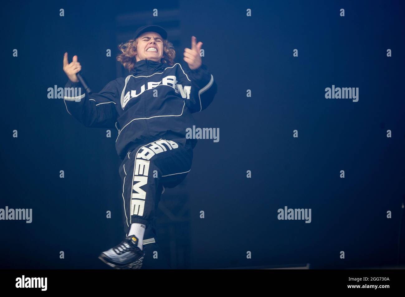 Leeds , UK. 29 Aug 2021, The Kid LAROI performs live Main stage East ...