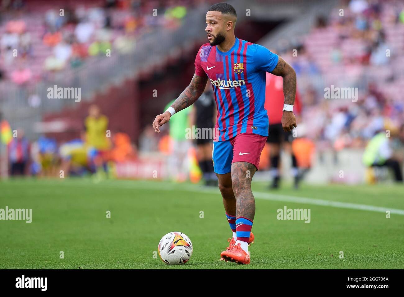 Barcelona, Catalunia, Spain. 29th Aug, 2021. 29th August 2021; Nou Camp ...