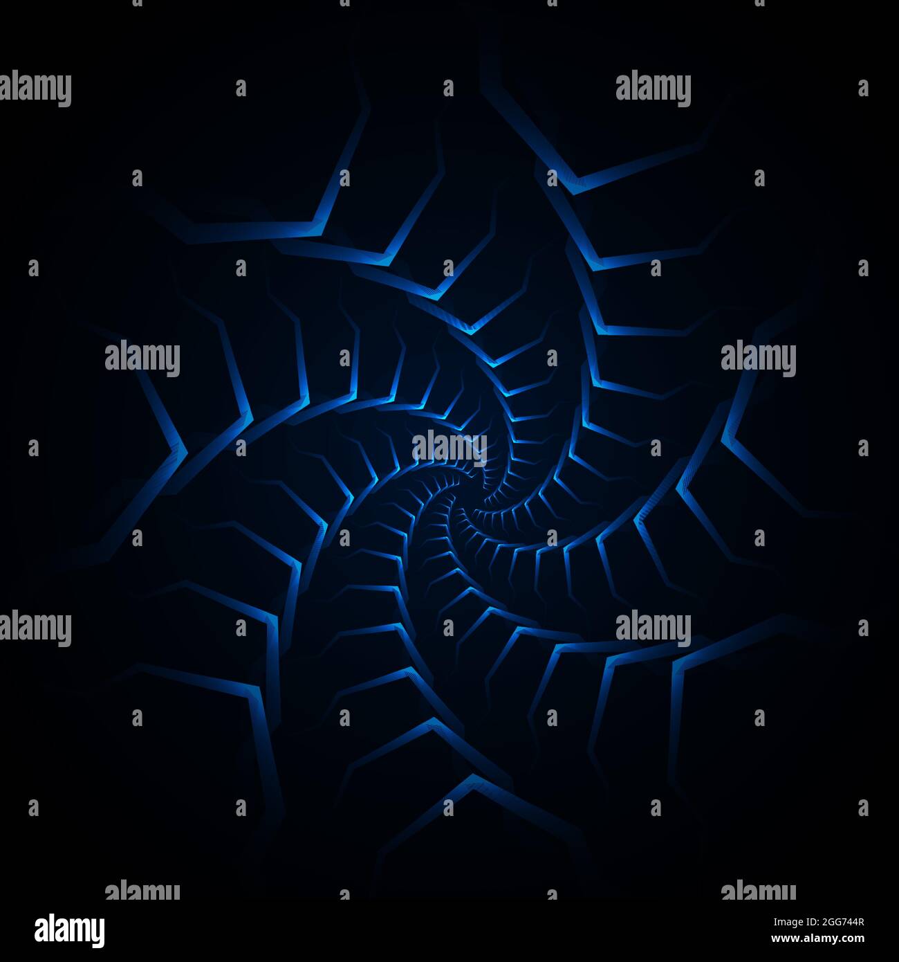 Abstract dark blue geometric mosaic shapes futuristic background ...
