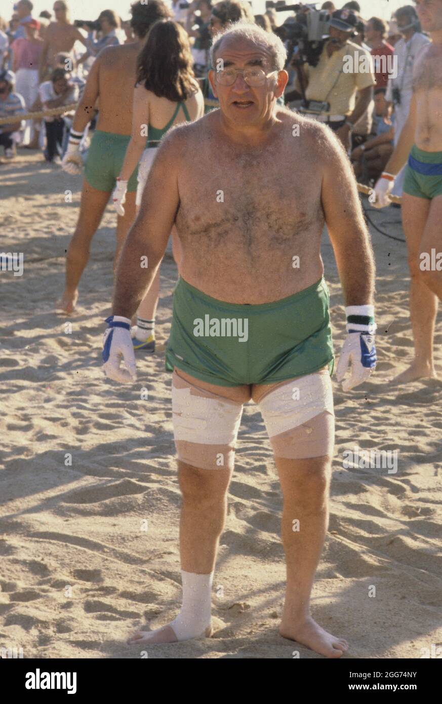 Ed Asner Shirtless