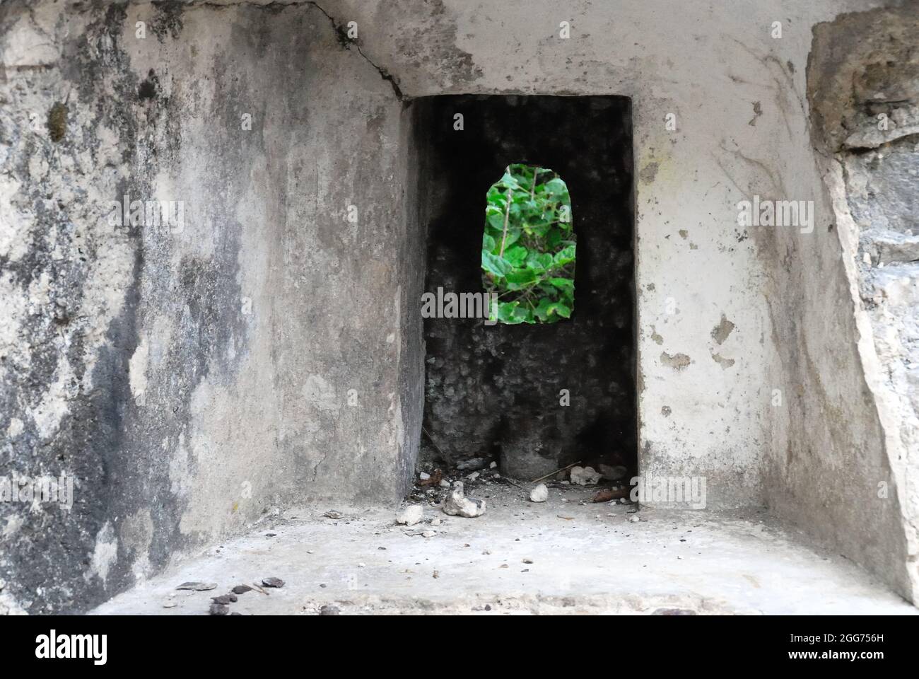 Slovenia, WWI, Fort Hermann, at the foot of mount Rombon. It was built ...