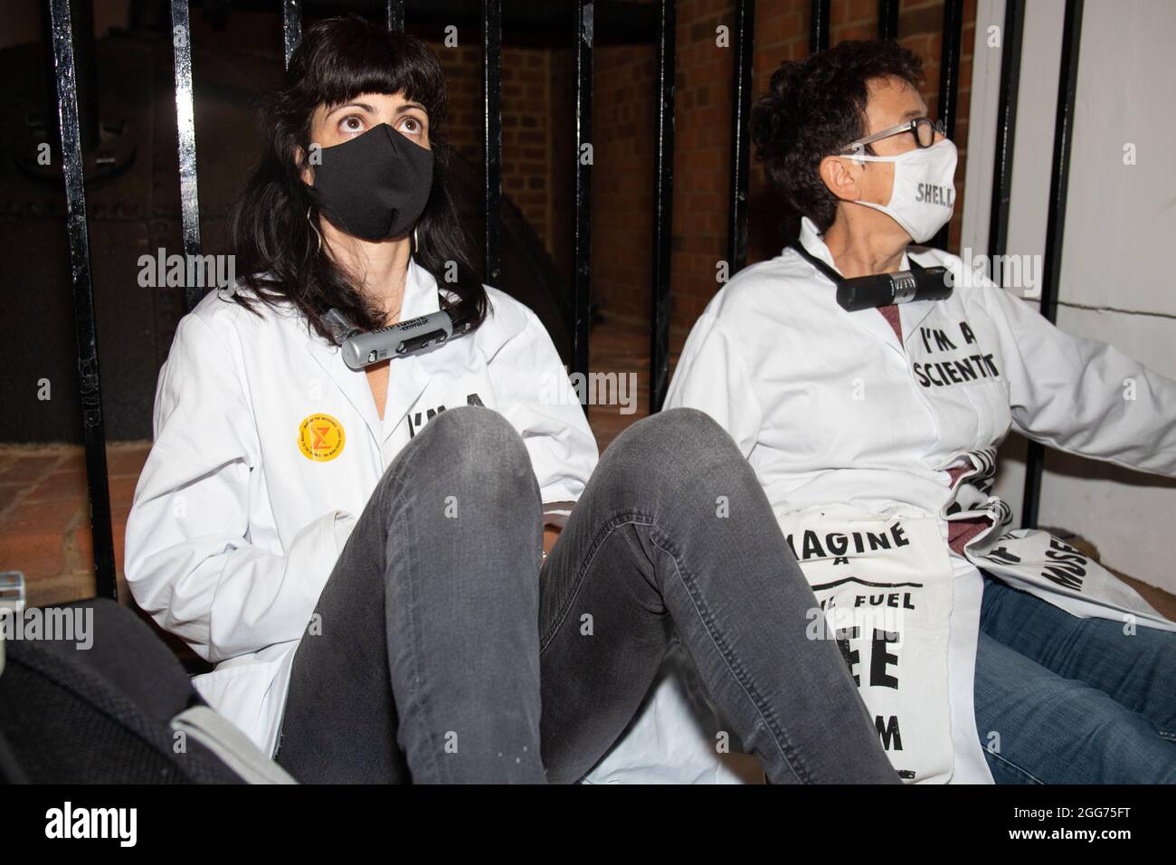 London, England, UK 29th August 2021 Extinction Rebellion activists ...