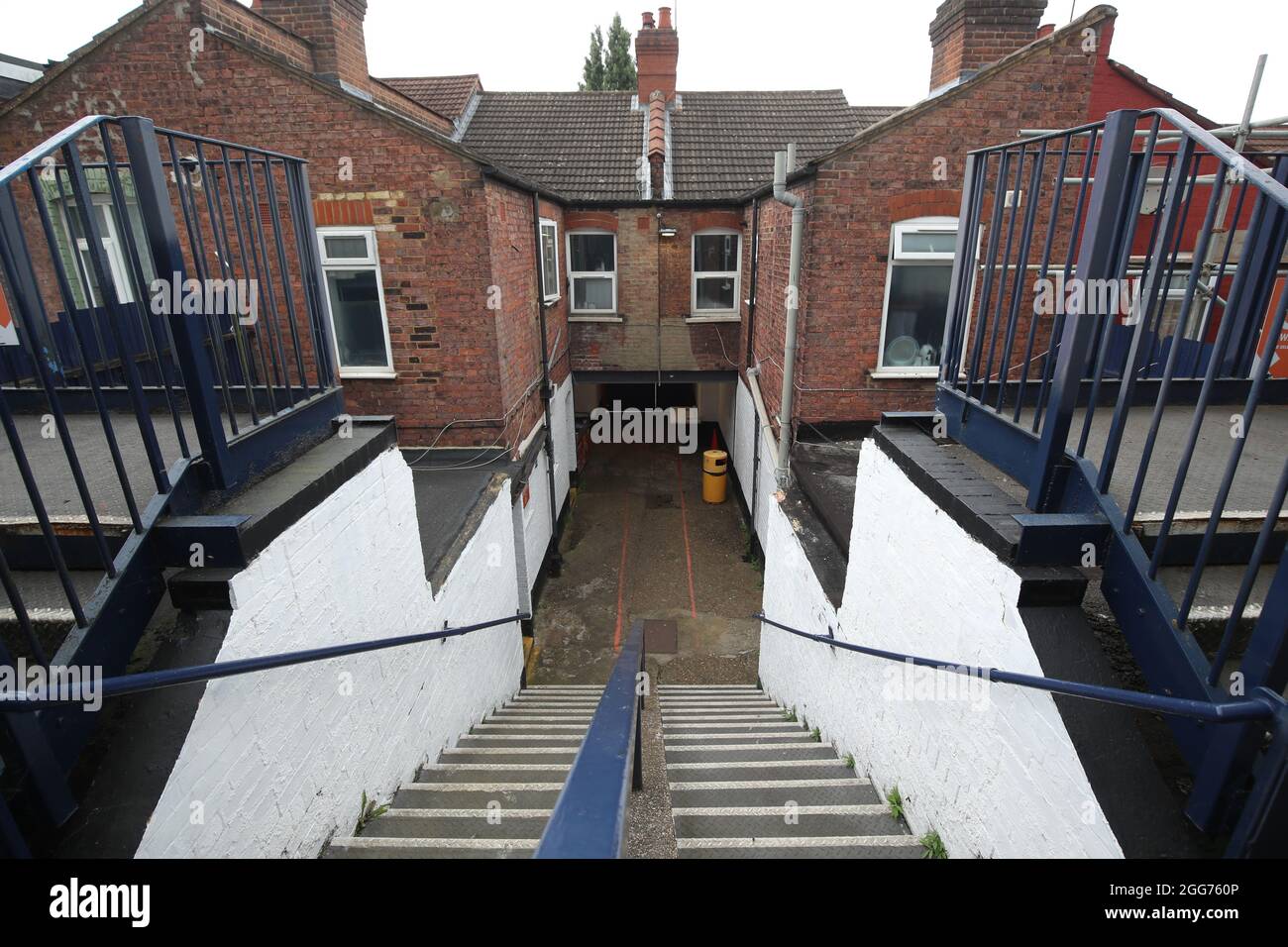 Away football fans at luton hi-res stock photography and images - Alamy