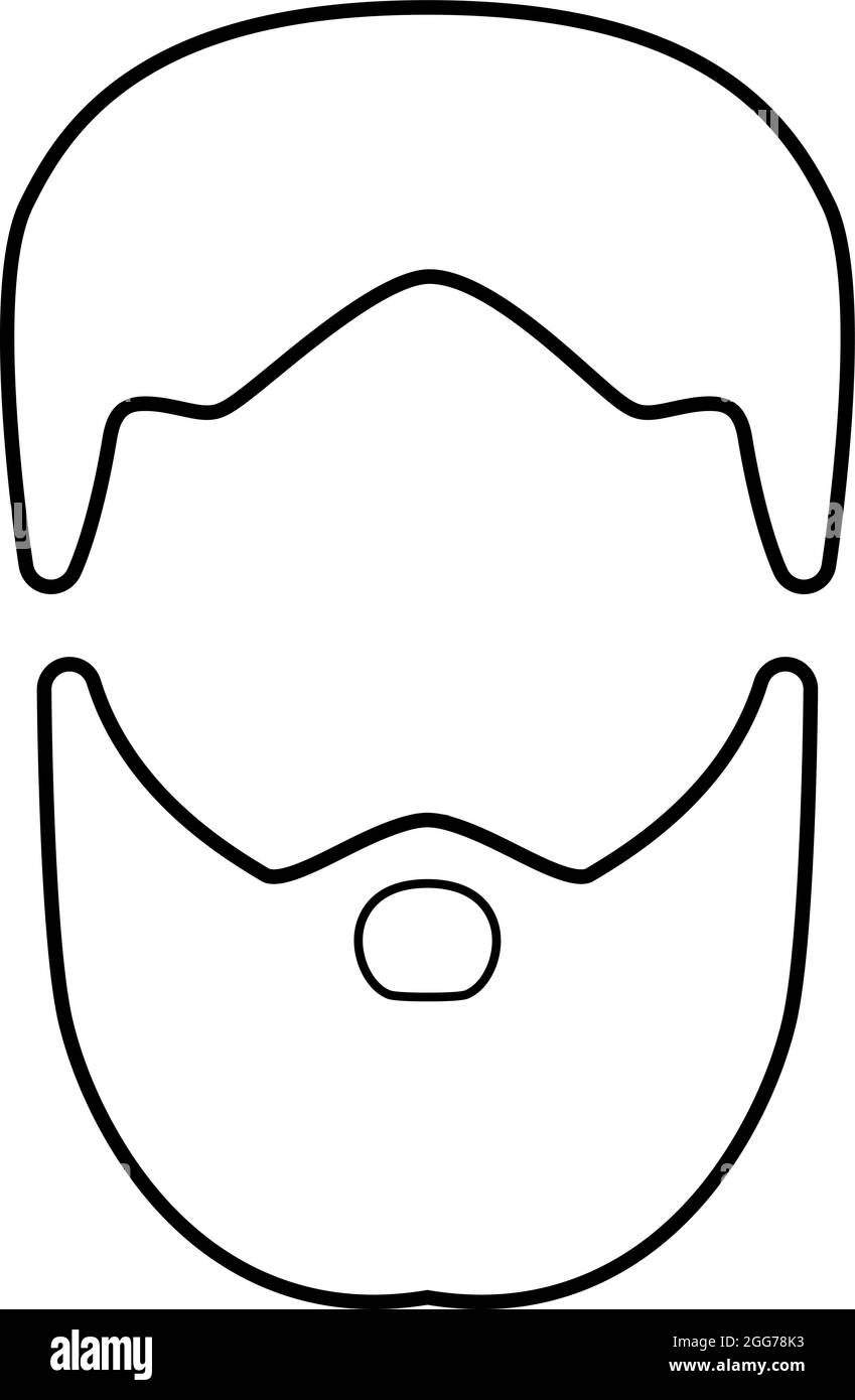 Long beard style bearded Cut Out Stock Images & Pictures - Alamy