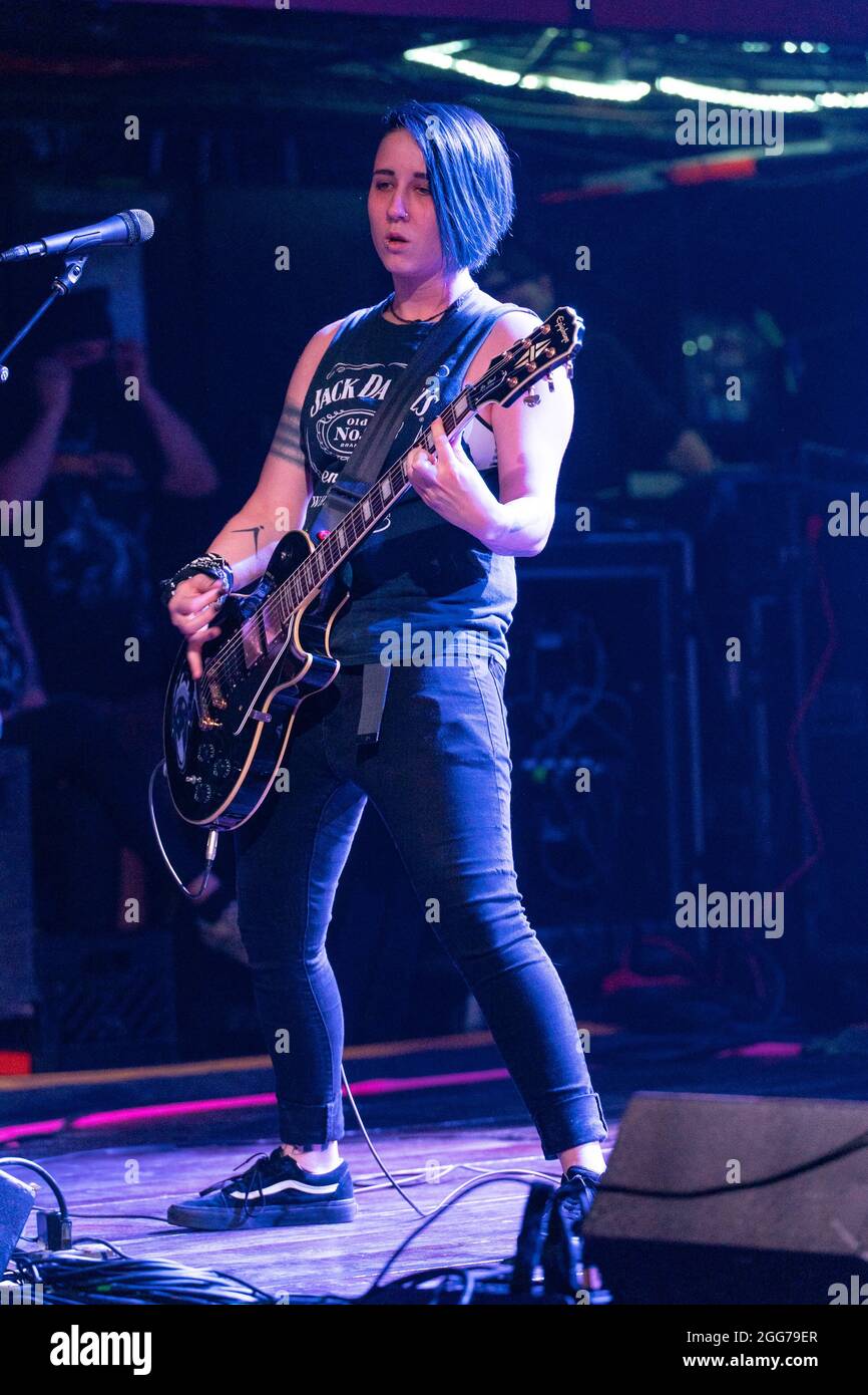 Fort LAUDERDALE, FL, USA. 28th Aug, 2021. The Bombpops perform at ...