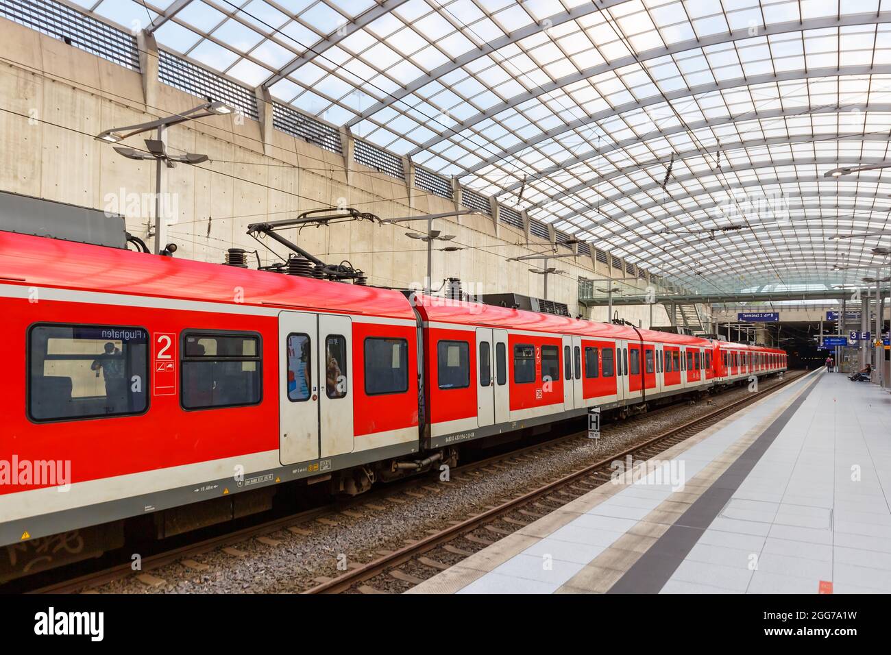 Cologne, Germany - August 3, 2021: S-Bahn regional suburban train S ...
