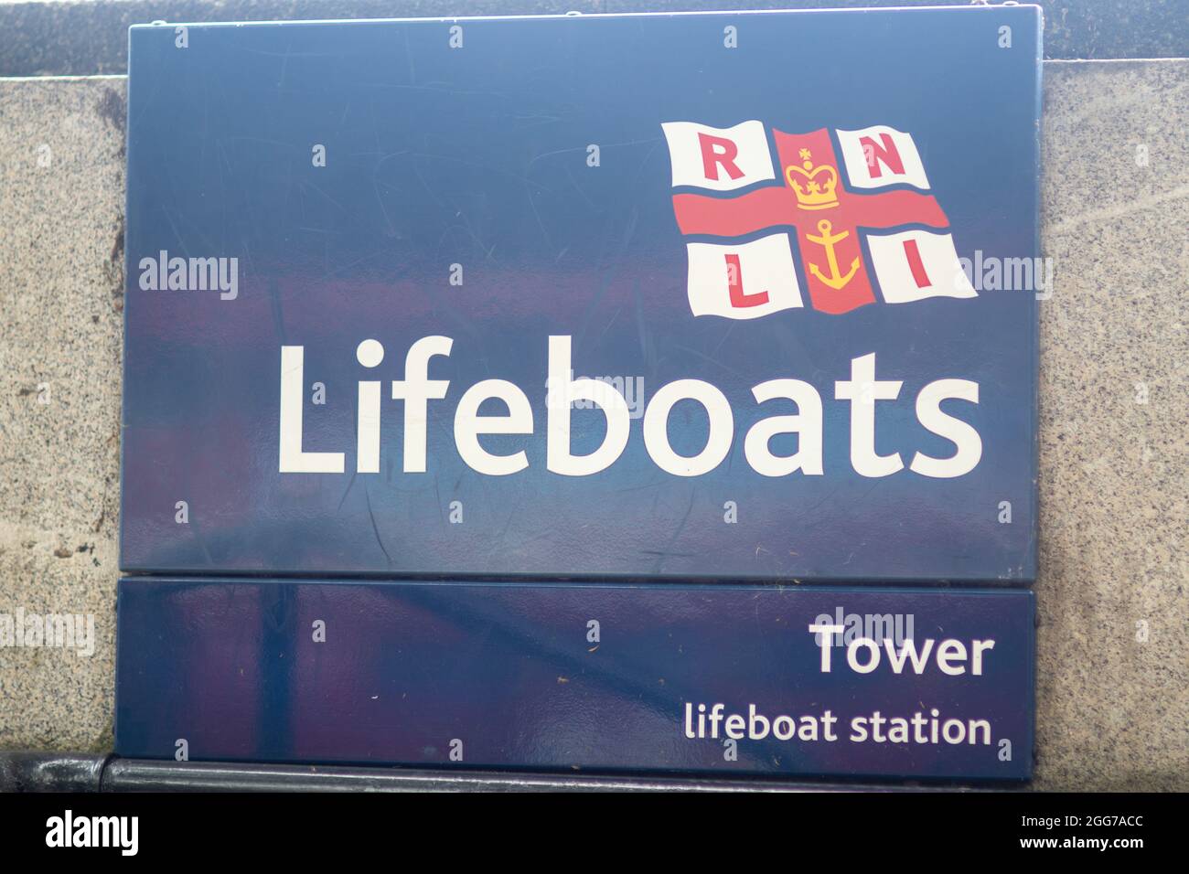 Tower lifeboat station hi-res stock photography and images - Alamy