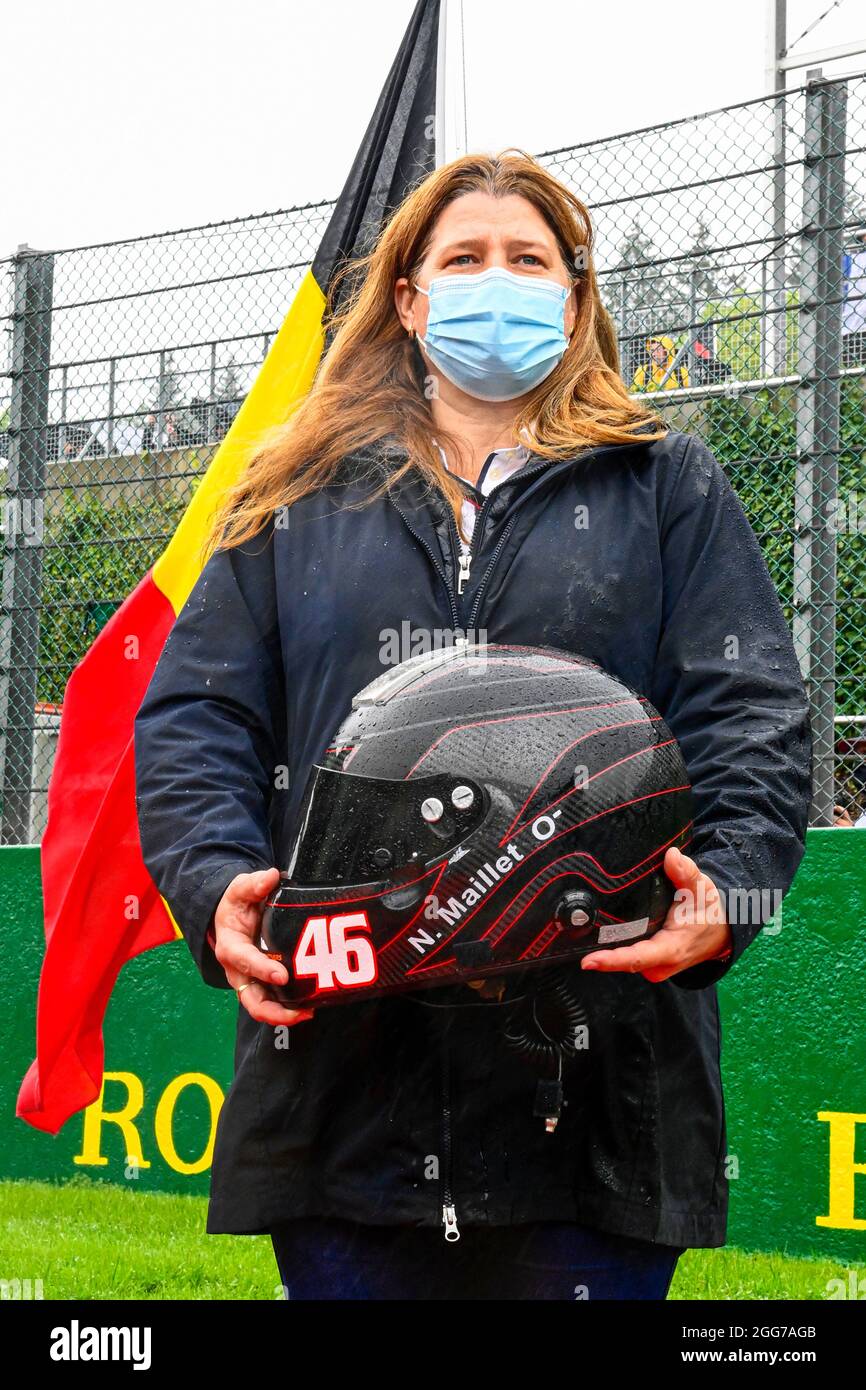 A tribute to Nathalie Maillet, former CEO of the Spa-Francorchamps ...