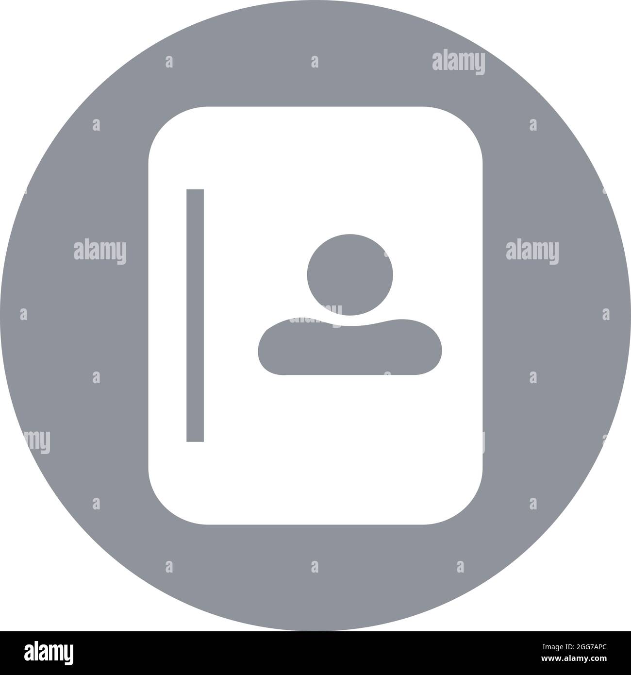 Phone directory icon Cut Out Stock Images & Pictures - Alamy