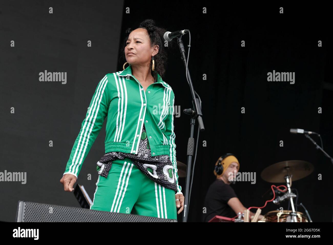 Portsmouth, UK. 28th Aug, 2021. Vocalist Catherine Muthoni Coffey (Cath ...
