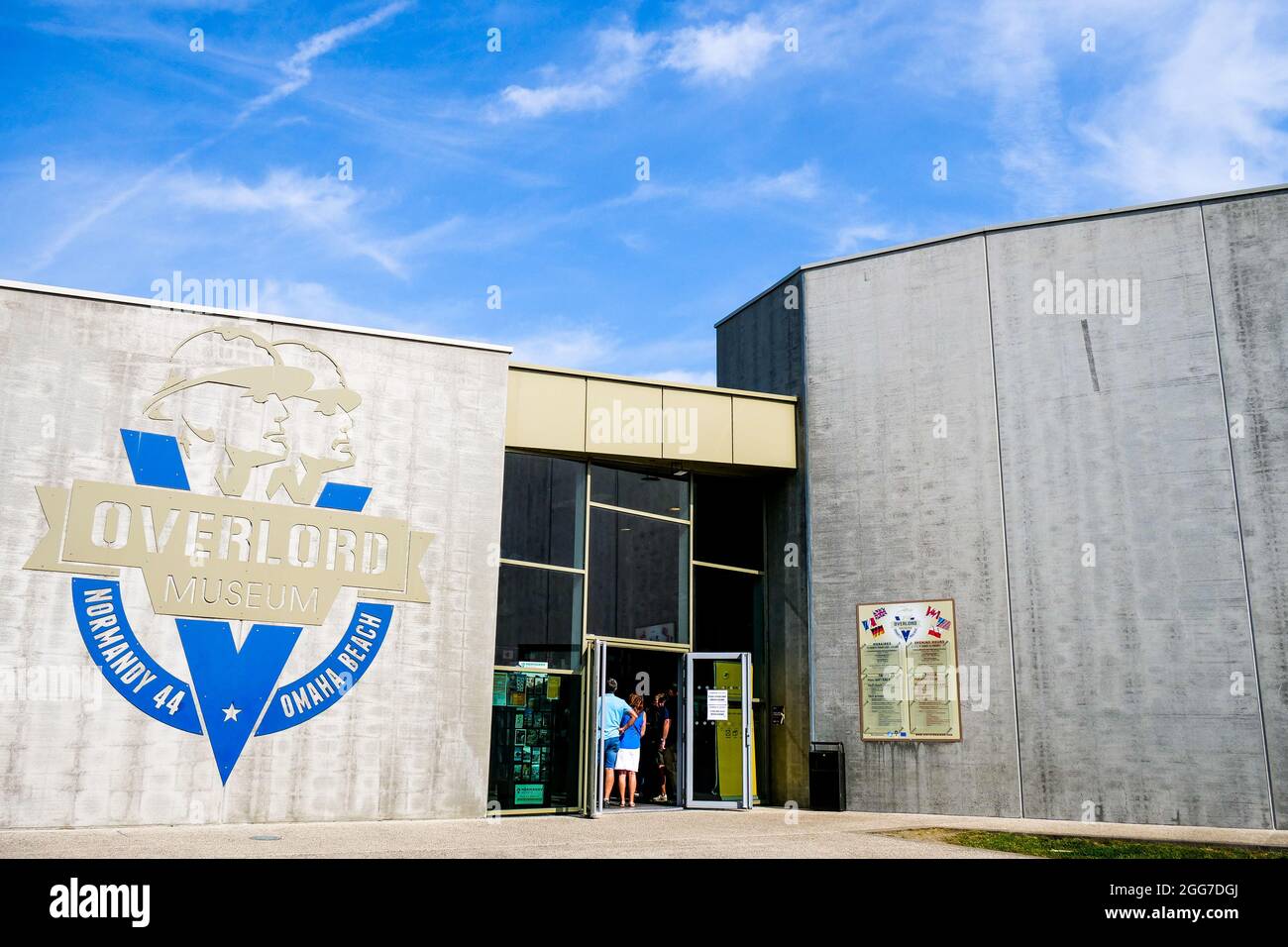 Overlord museum colleville normandy france hi-res stock photography and ...