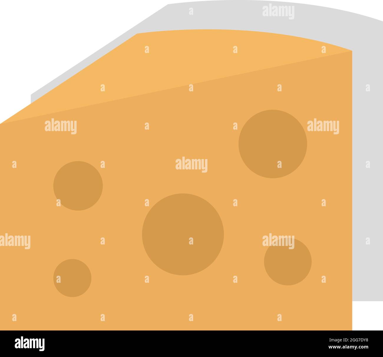 French cheese icon cartoon Stock Vector Images - Alamy