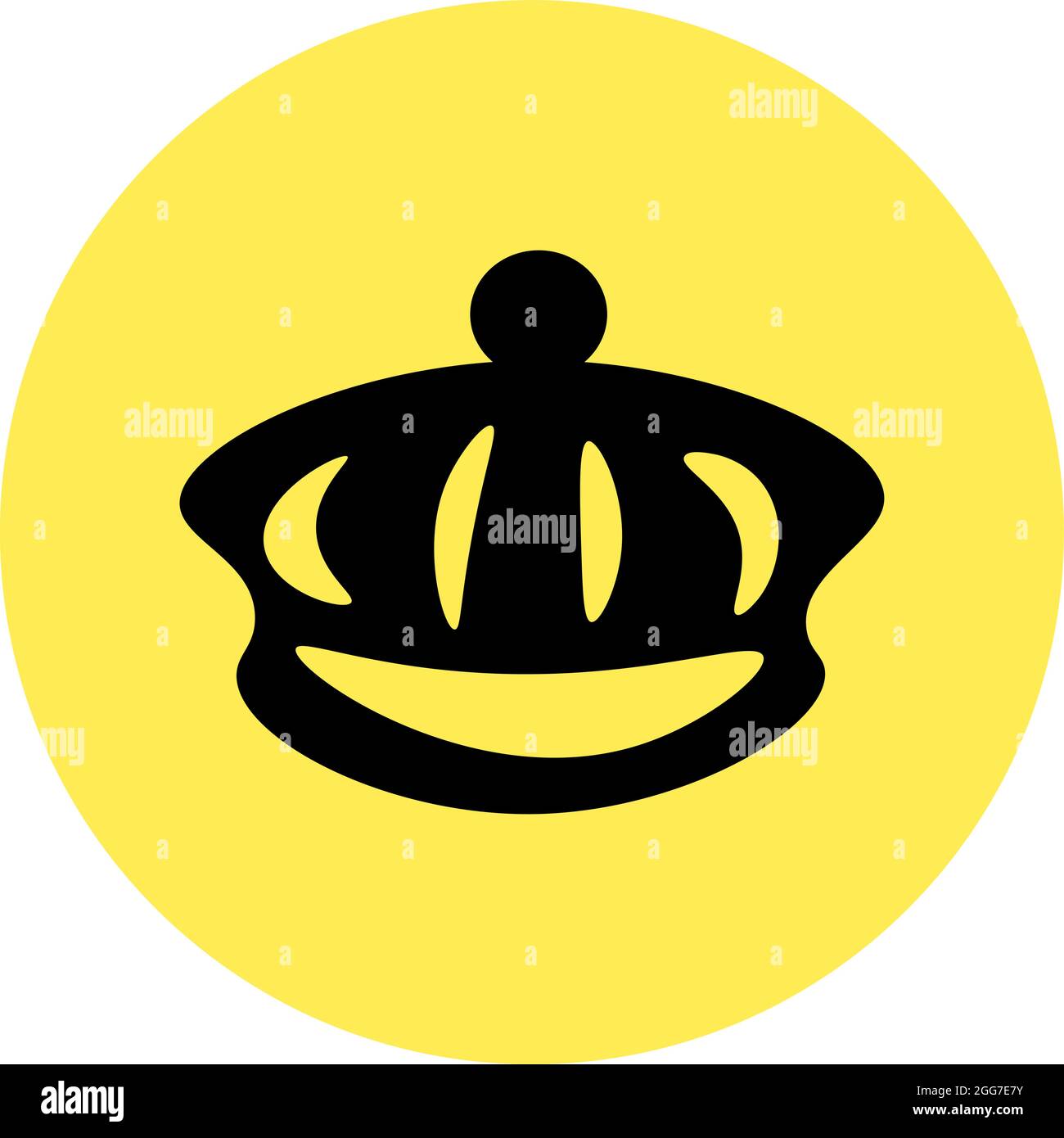 French hat, icon illustration, vector on white background Stock Vector ...