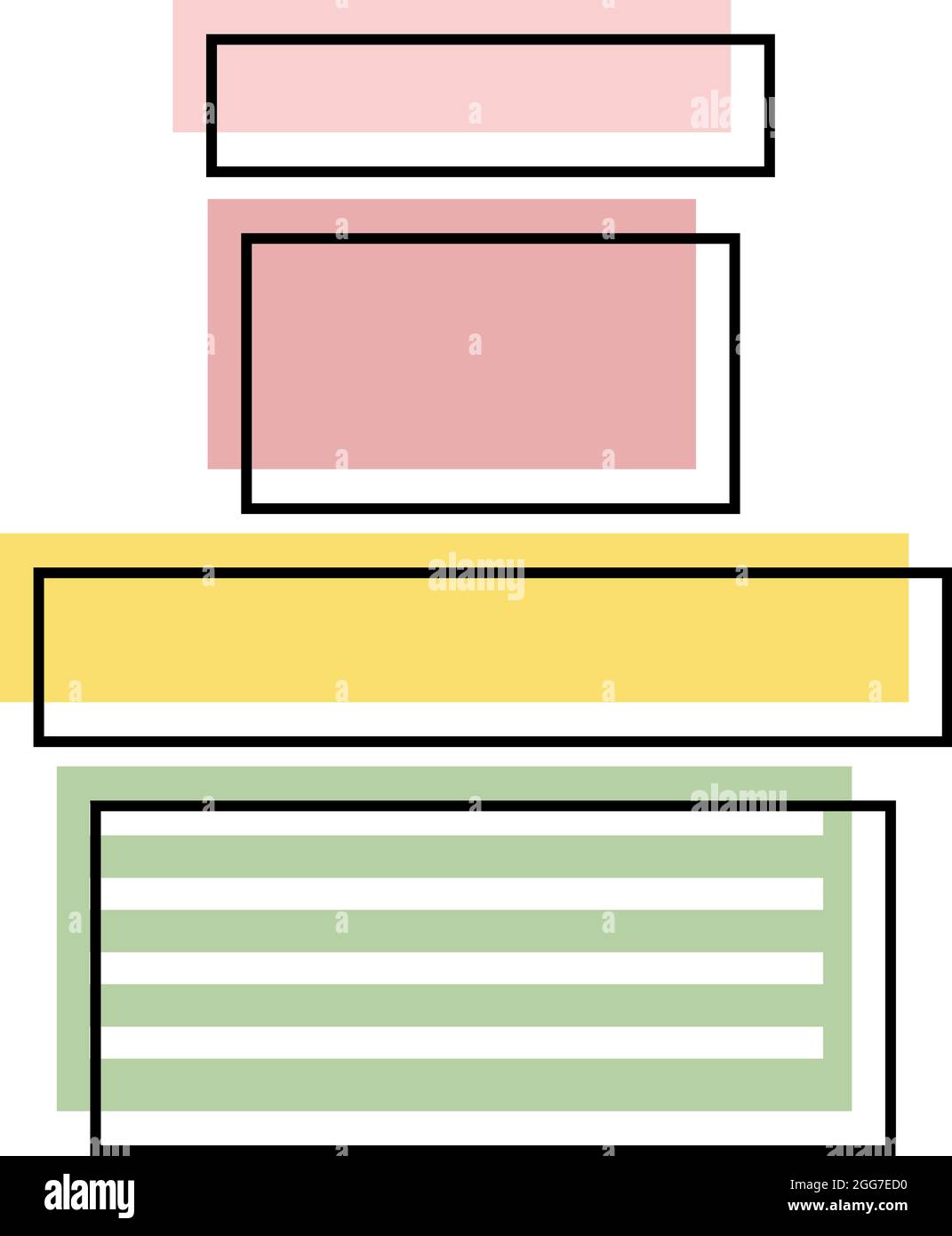 Surprise presents, icon illustration, vector on white background Stock ...