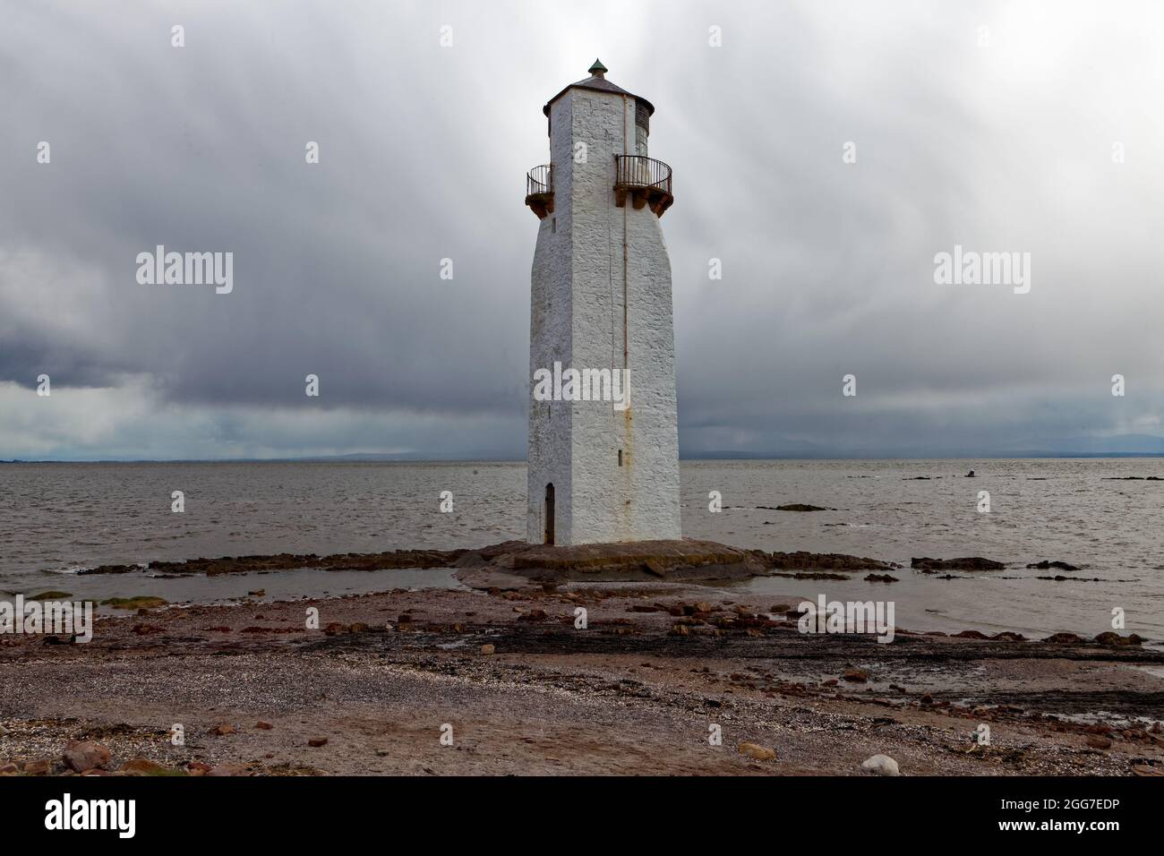 Southerness Lighthouse on the Solway Firth near Dumfries was built in ...