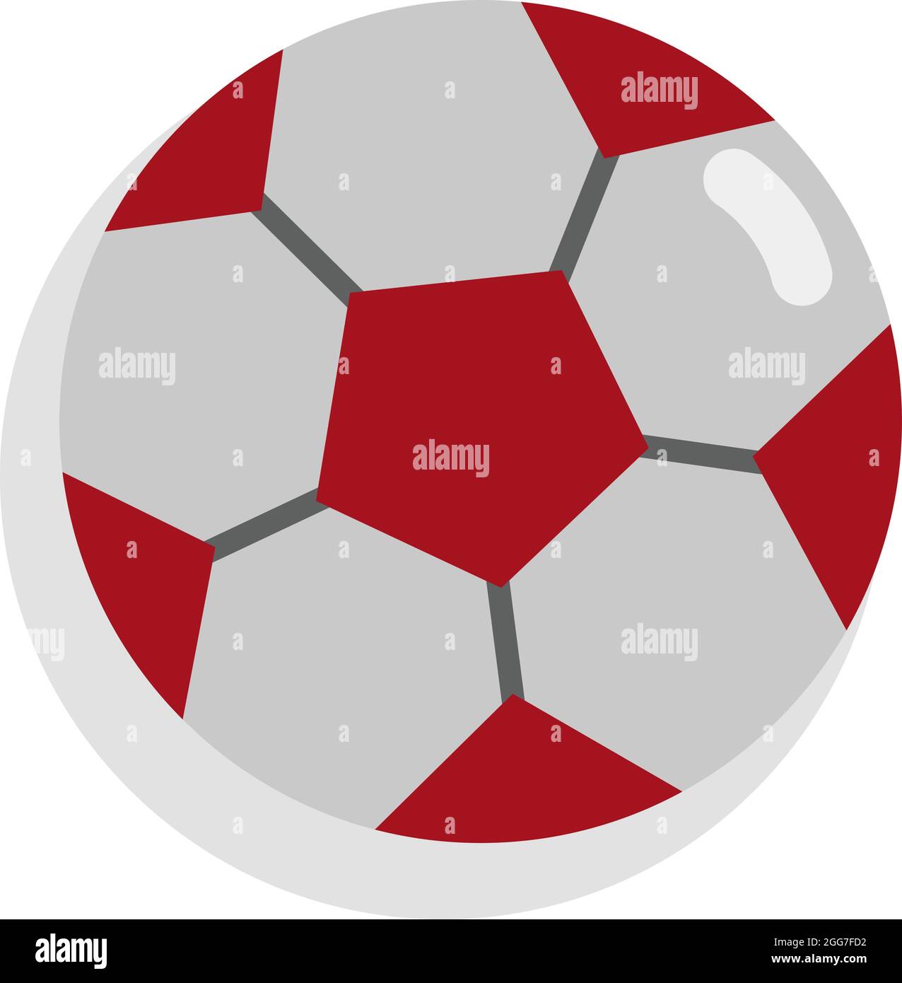 Italian football, icon illustration, vector on white background Stock ...