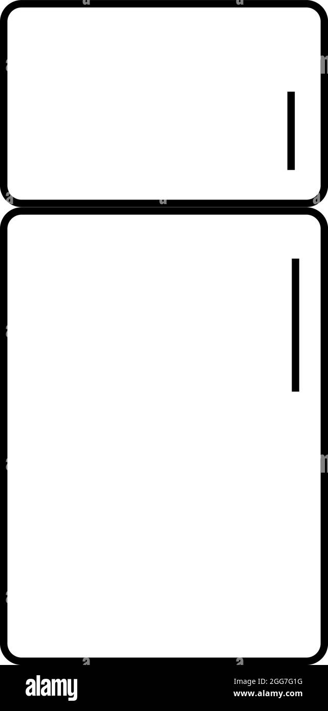 White electric cooler Stock Vector Images - Alamy