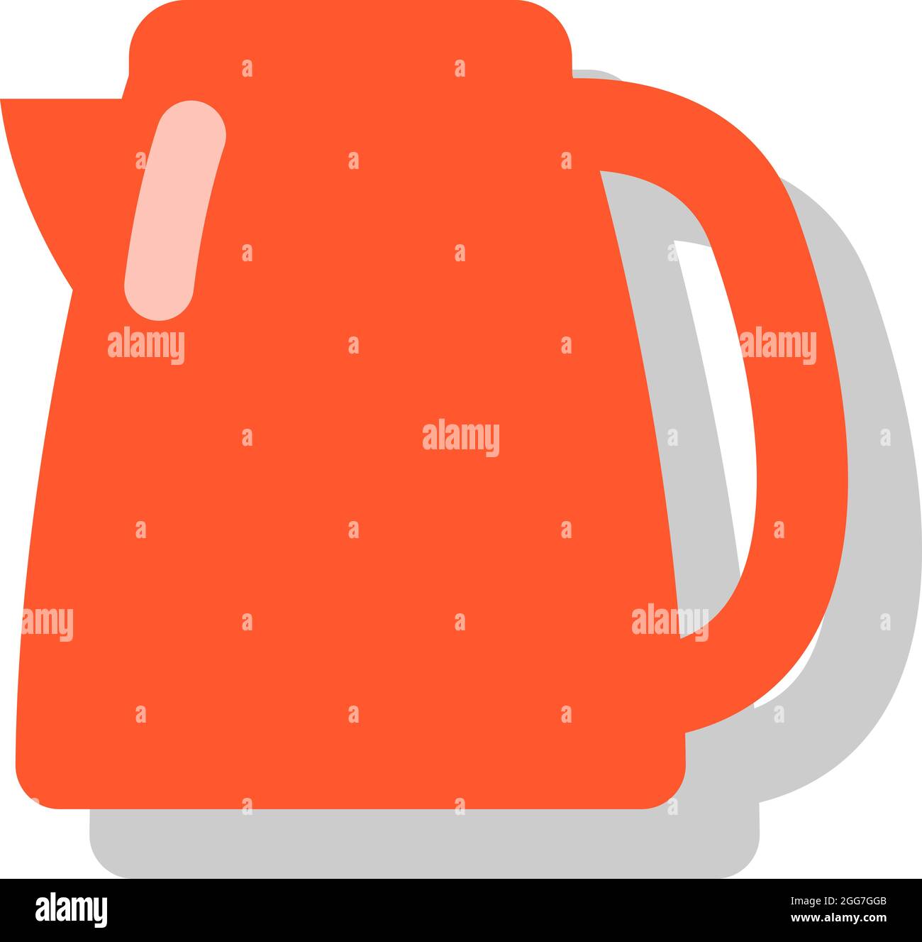 Electric pot icon set Cut Out Stock Images & Pictures - Alamy