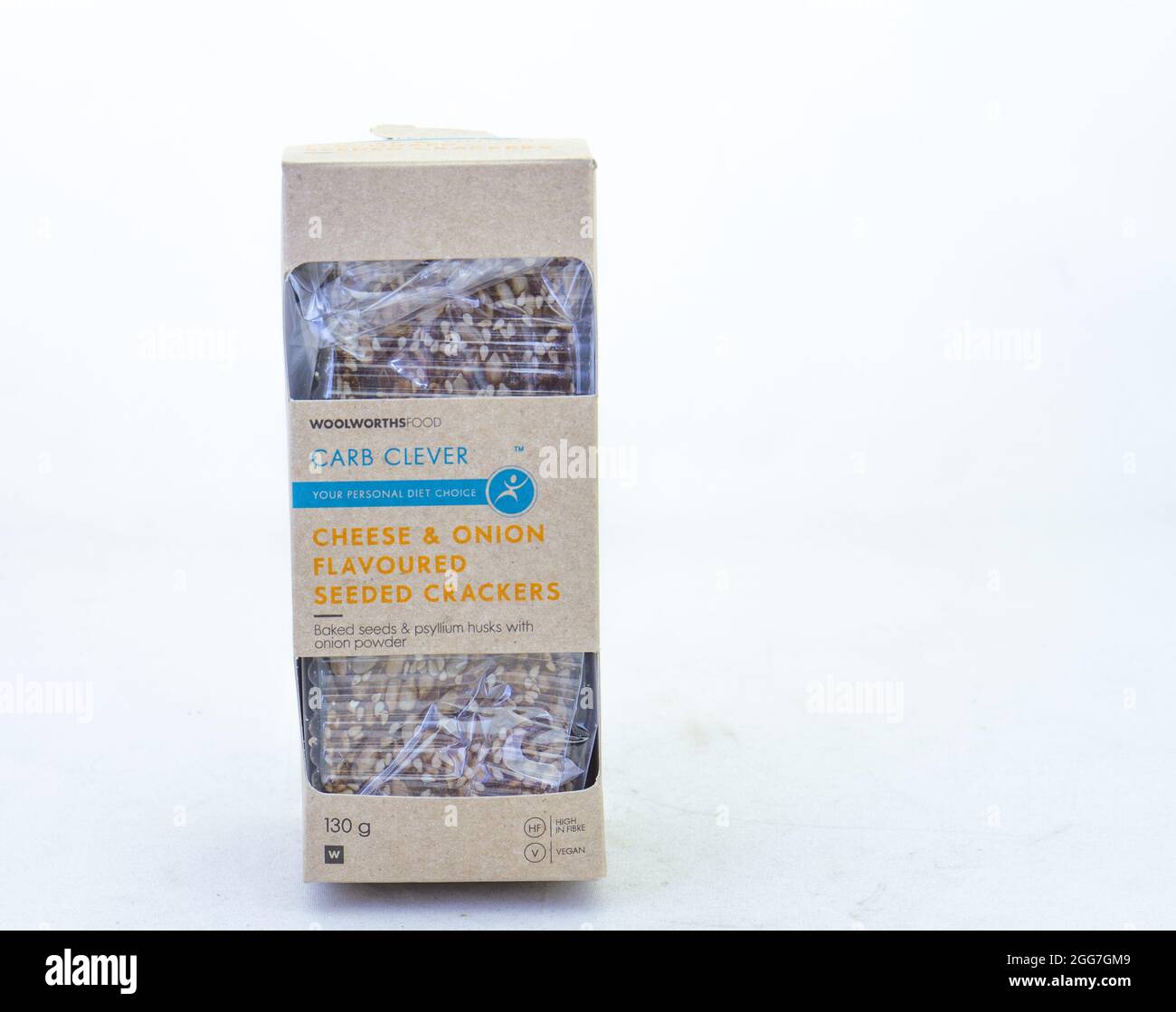 Johannesburg, South Africa - a box of Woolworths Food carb clever ...