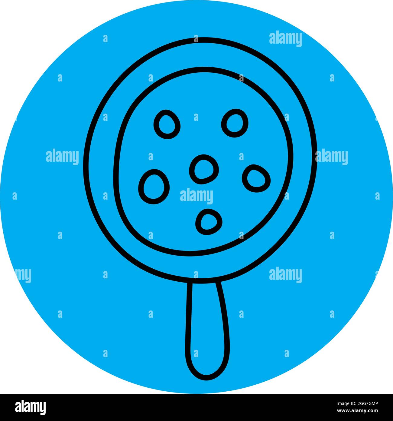 Circular popsickle, icon illustration, vector on white background Stock ...