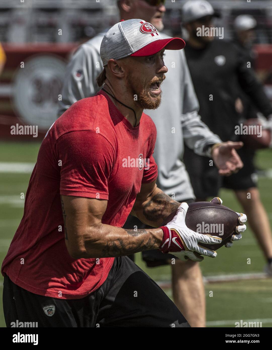 George kittle hi-res stock photography and images - Alamy