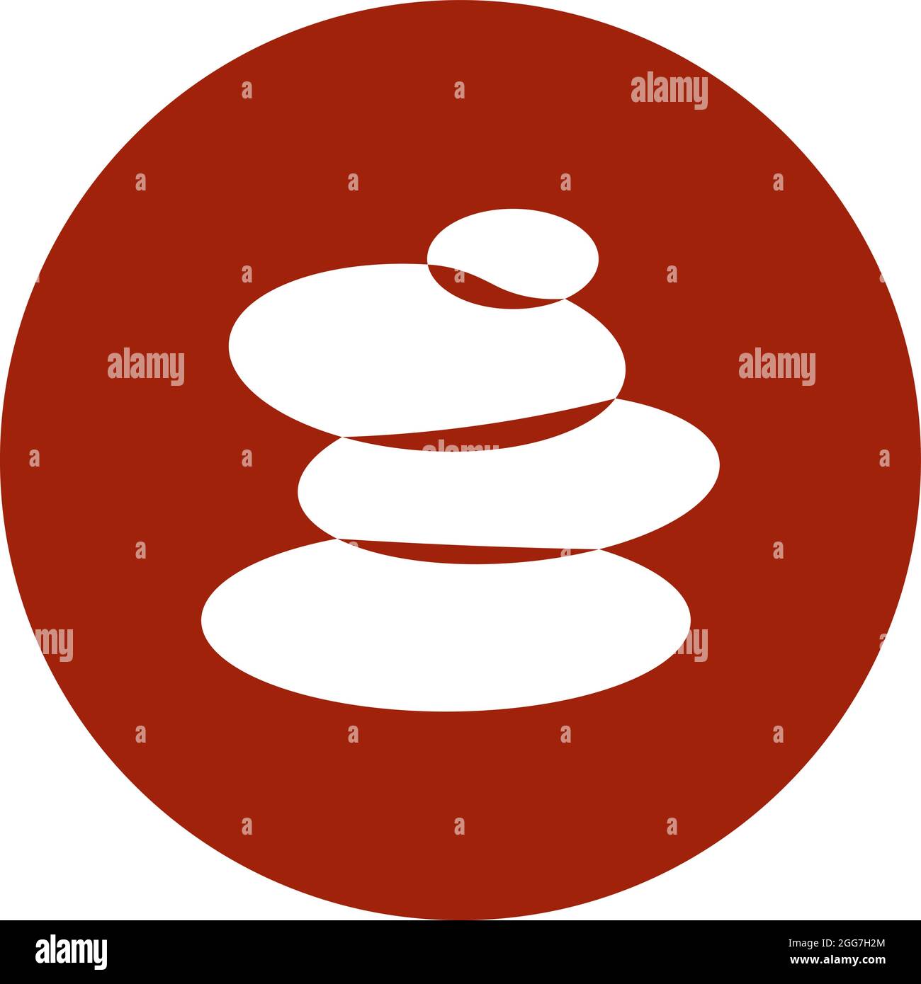 Japanese zen garden Stock Vector Images - Alamy