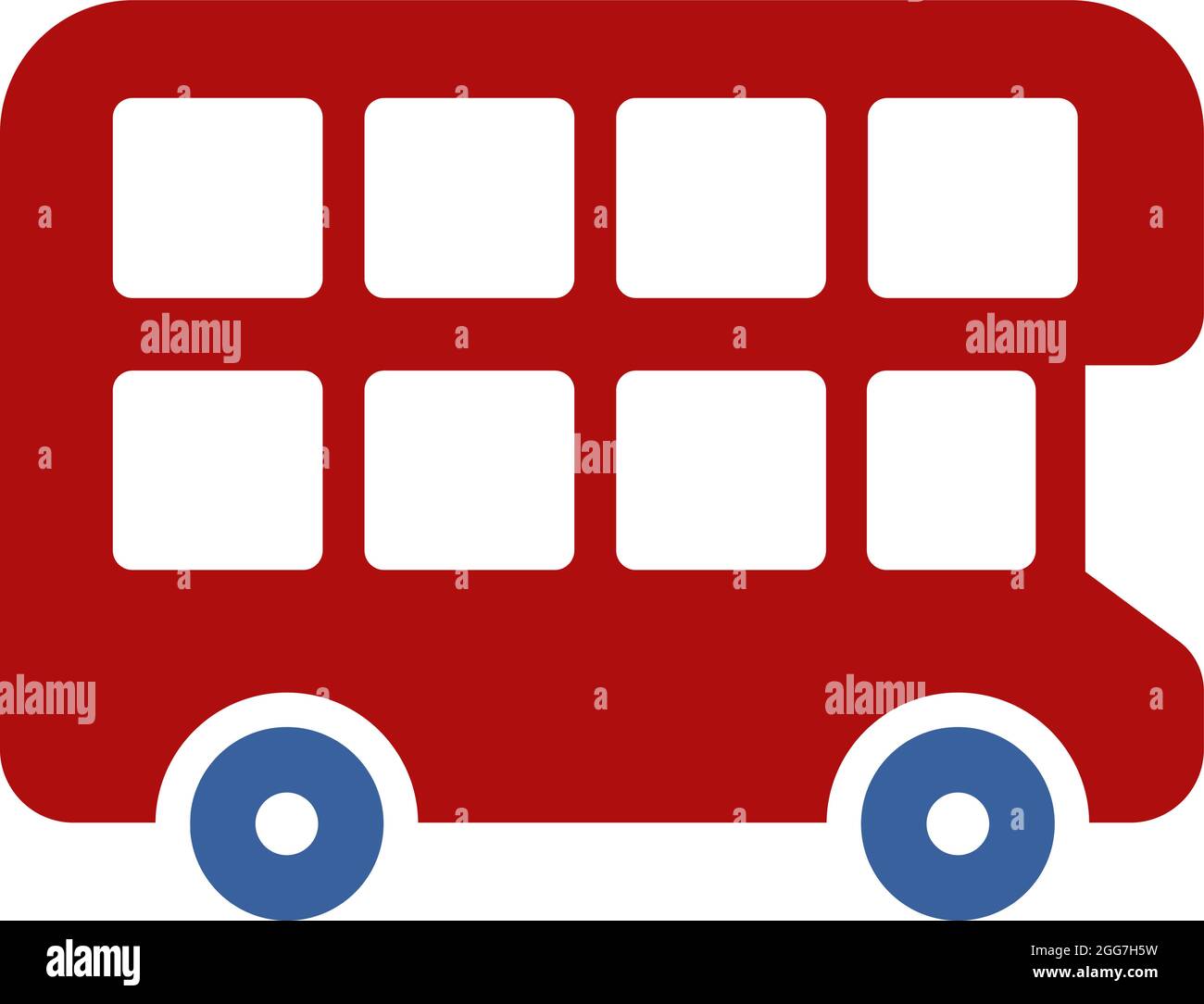 Red Bus Icon