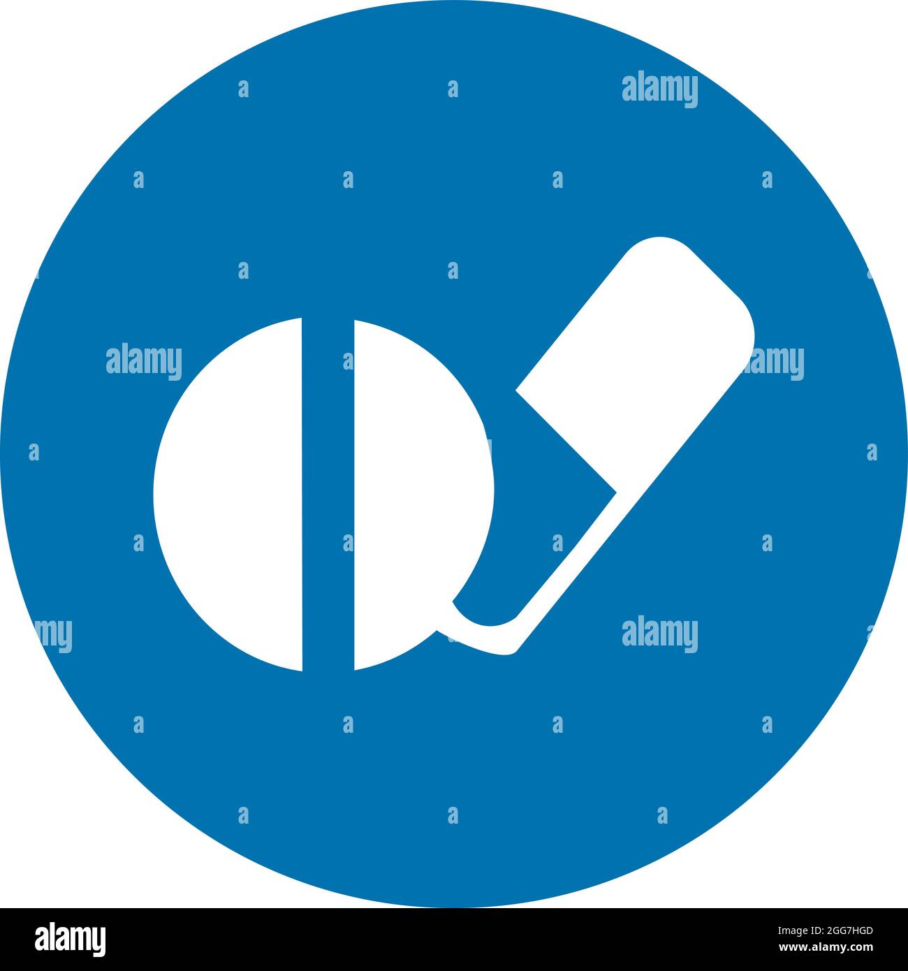 Small pills, icon illustration, vector on white background Stock Vector ...