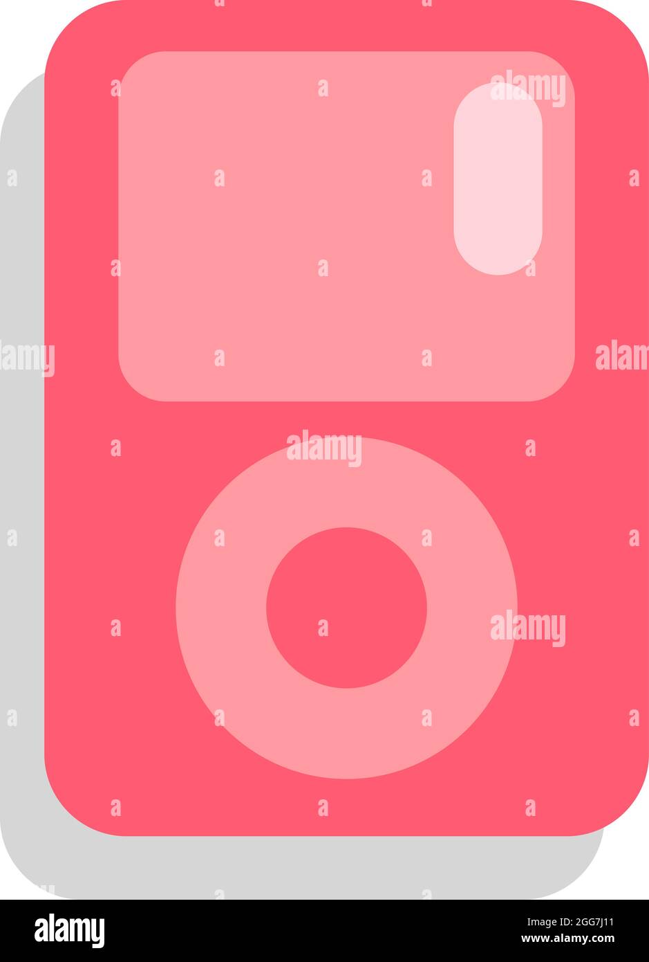 Mp3 player icon illustration hi-res stock photography and images - Alamy