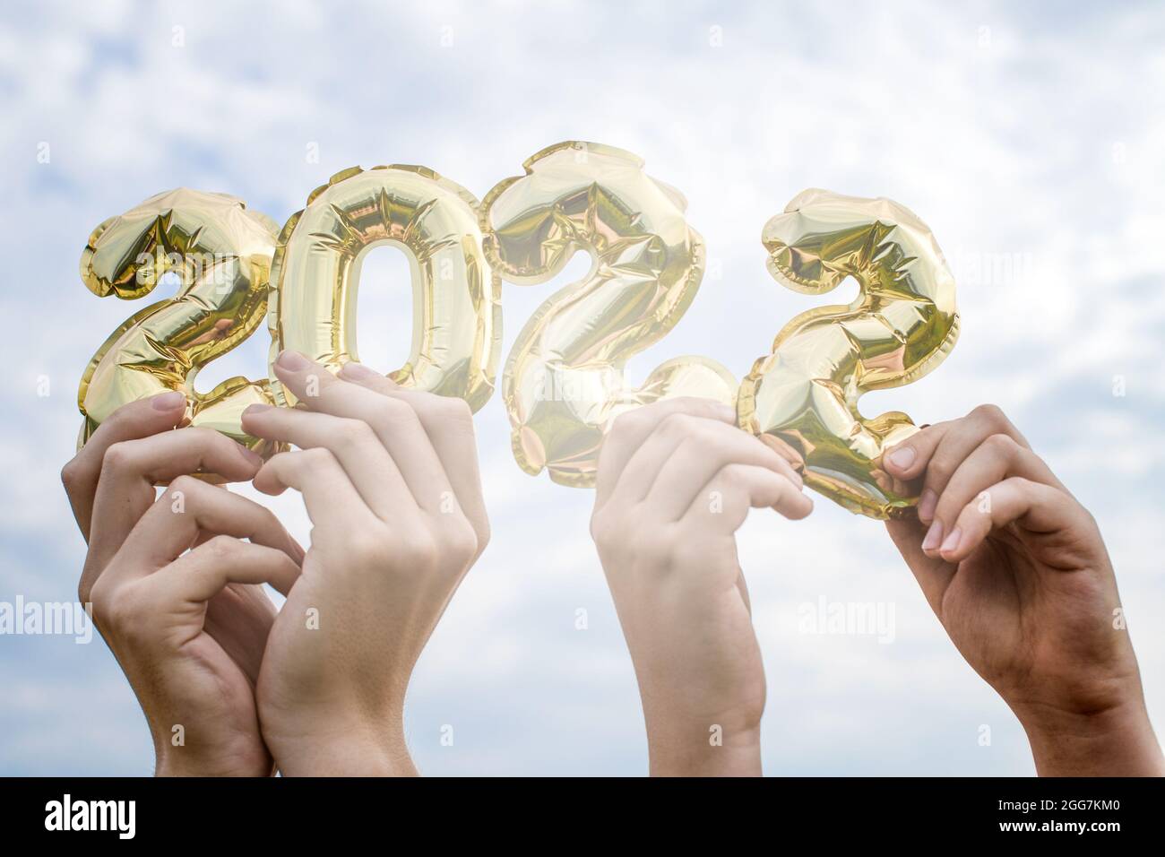 2022 balloons hi-res stock photography and images - Alamy