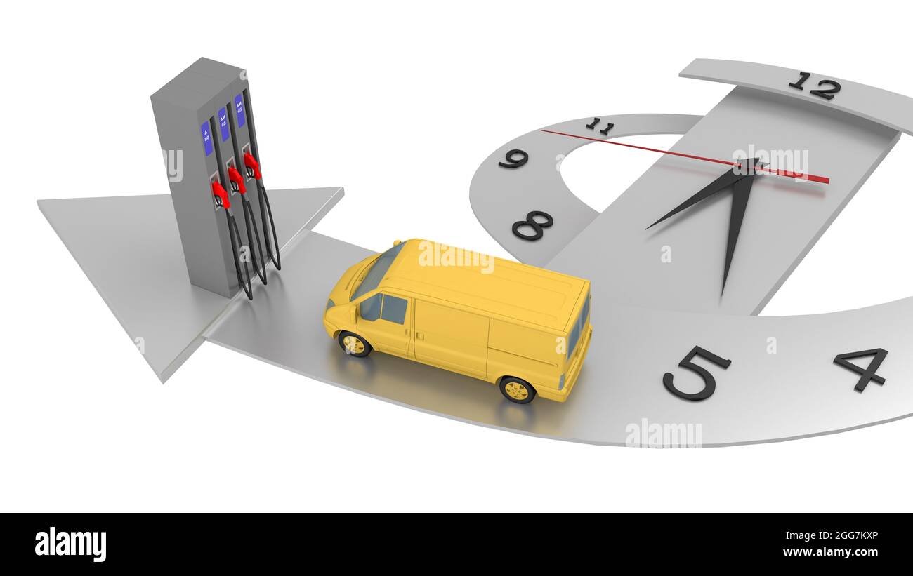 Gasoline clock hi-res stock photography and images - Alamy