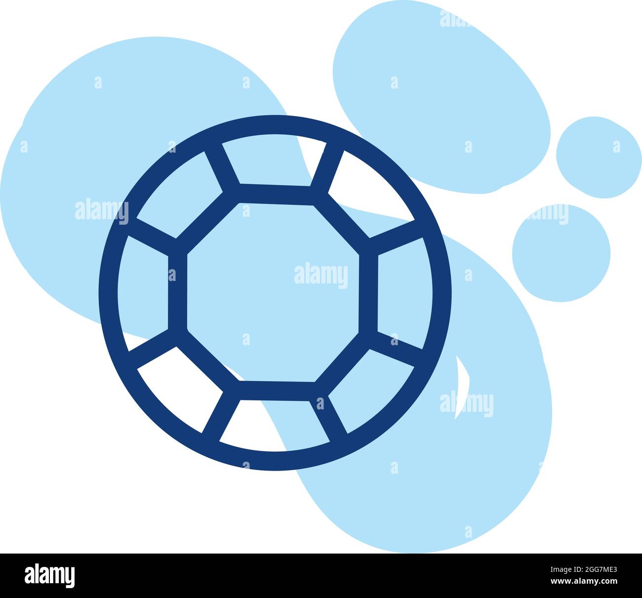 Garnet stone, icon illustration, vector on white background Stock ...