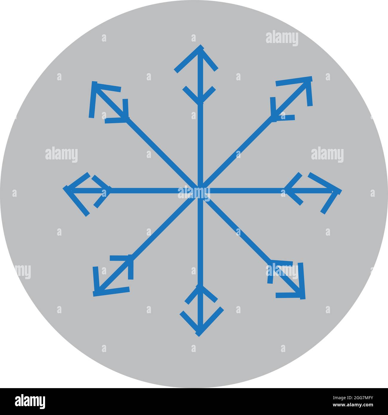 Beautiful snowflake icon simple hi-res stock photography and images - Alamy