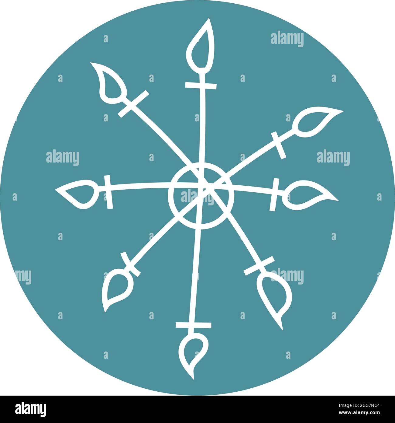 Crystal star decoration on Stock Vector Images - Alamy