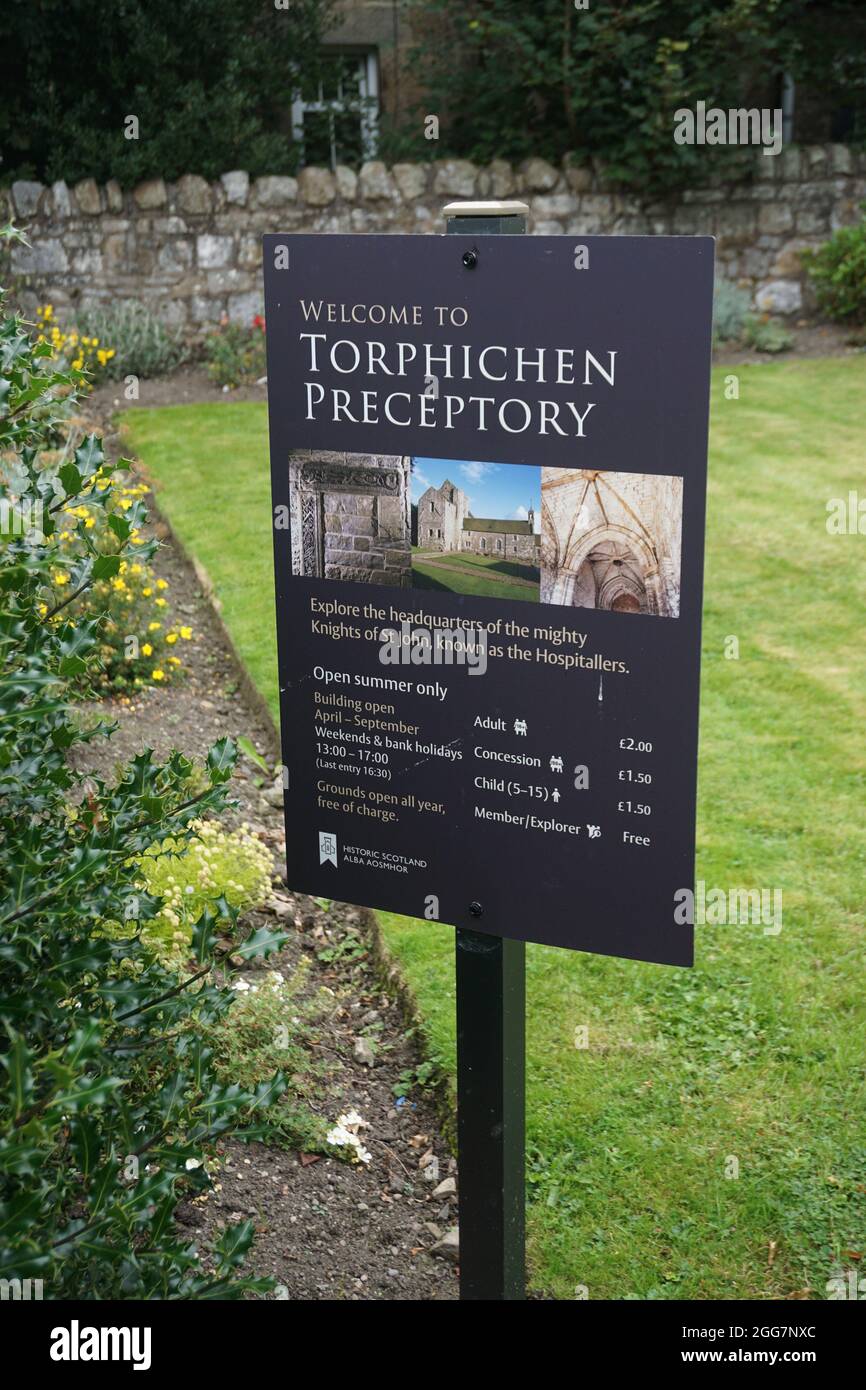 Torphichen Preceptory Scotland’s Knights Hospitaller Stock Photo - Alamy