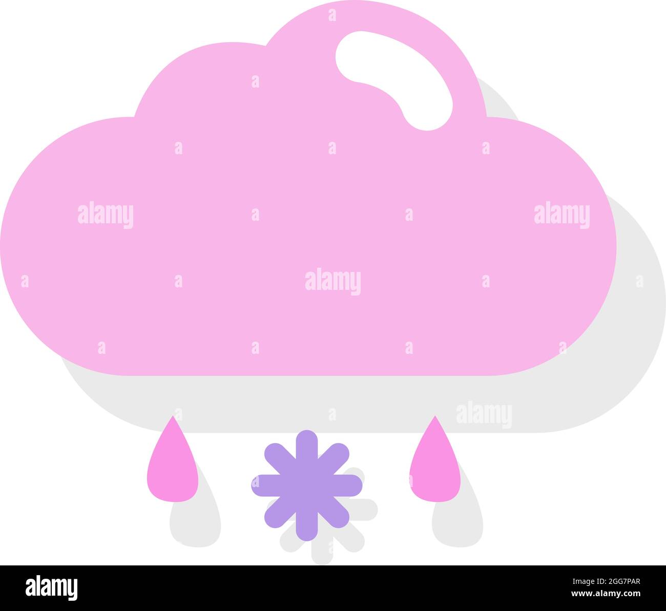 Snow icon hi-res stock photography and images - Alamy